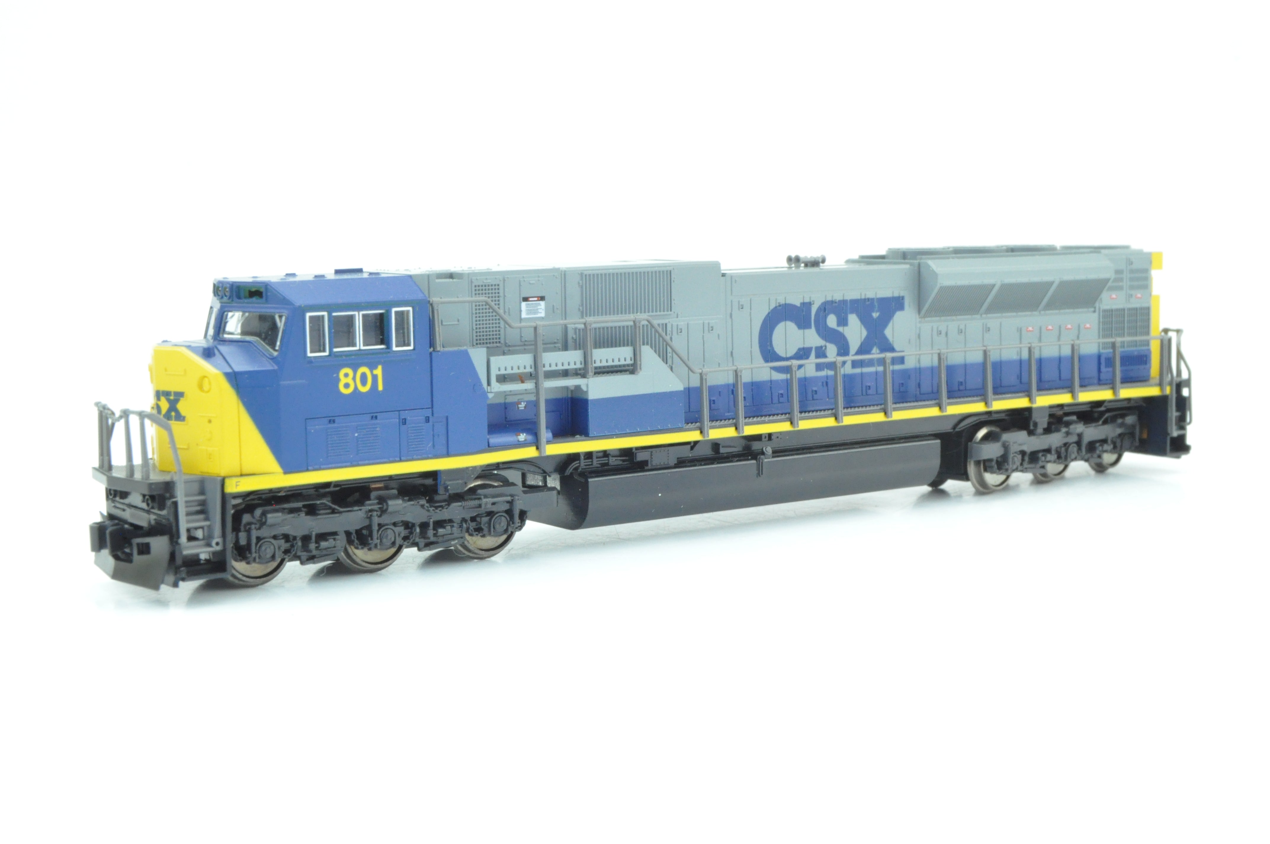 Kato N Gauge 176-5504 SD80 Mac CSX #801 - Boxed