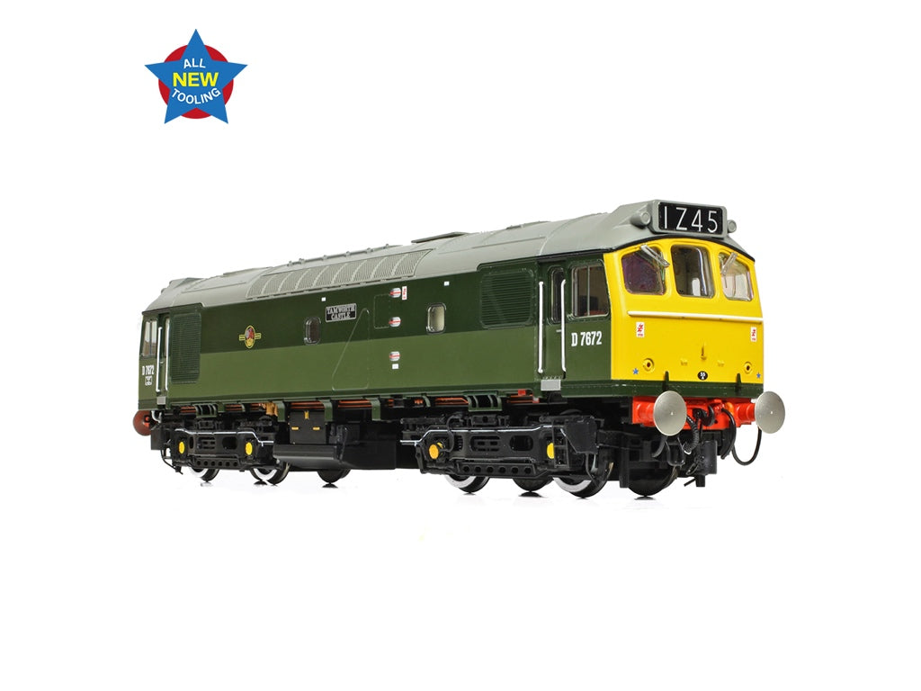 Bachmann OO Gauge 32-334 Class 25/3 D7672 'Tamworth Castle' BR Two-Ton