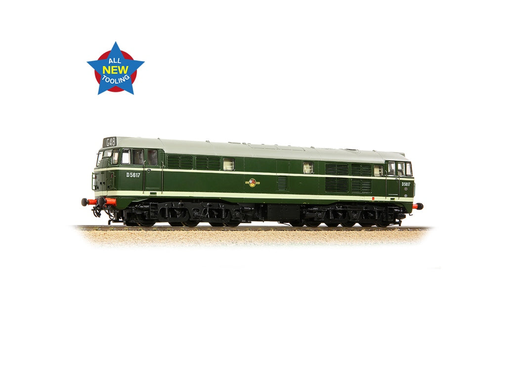 Bachmann 35-801A Class 30 D5617 BR Green (Late Crest)