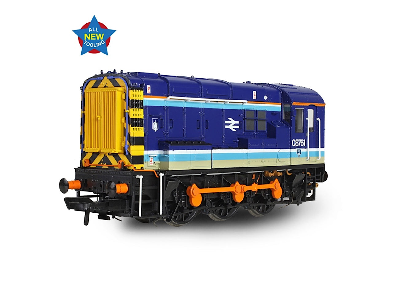 Bachmann OO Gauge 35-910 Class 08 08761 BR Provincial