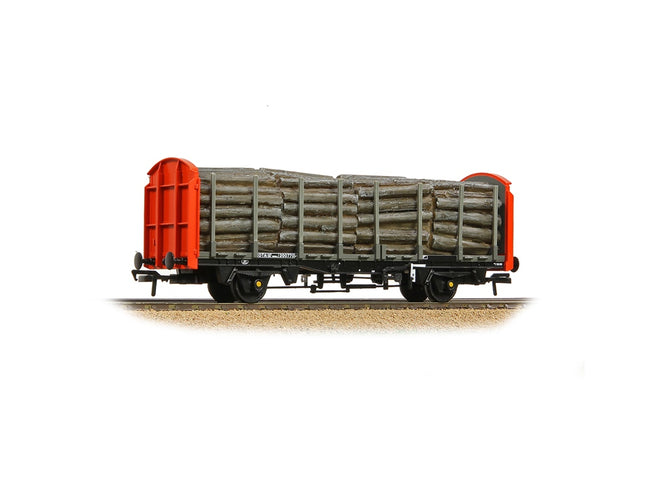 Branchline 38-300B BR OTA Timber Wagon BR Railfreight Red [WL]