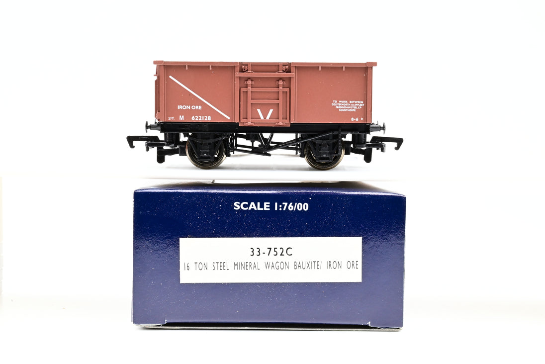Bachmann OO Gauge 33-752C BR Bauxite 16T Iron Ore Steel Mineral Wagon