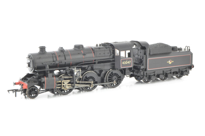 Bachmann OO Gauge 32-576 Ivatt Class 4 43047 BR Lined Black Late Crest
