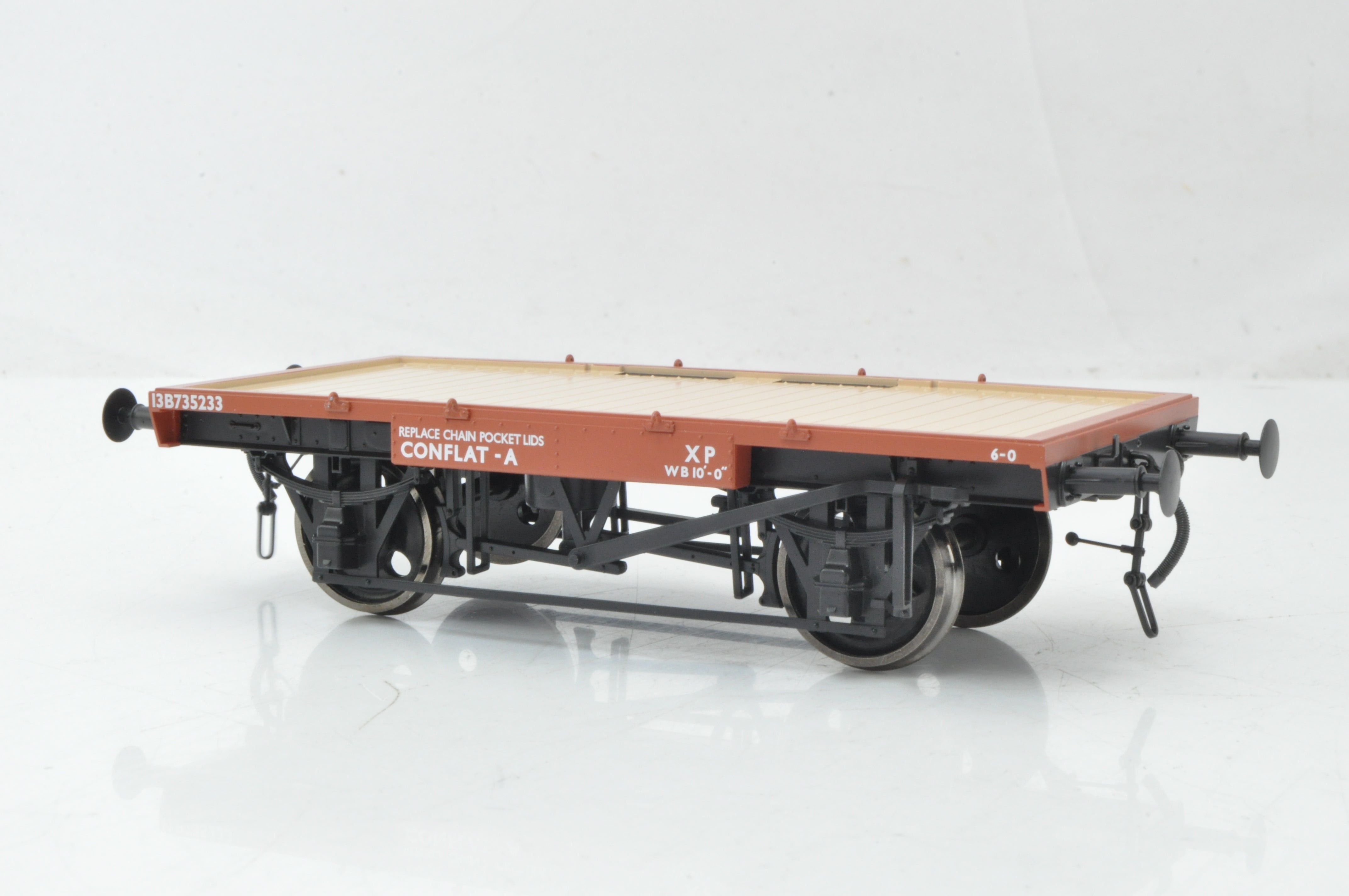 Dapol 7F-037-103 7mm O Gauge BR Conflat A B735233 13 tons 6.0
