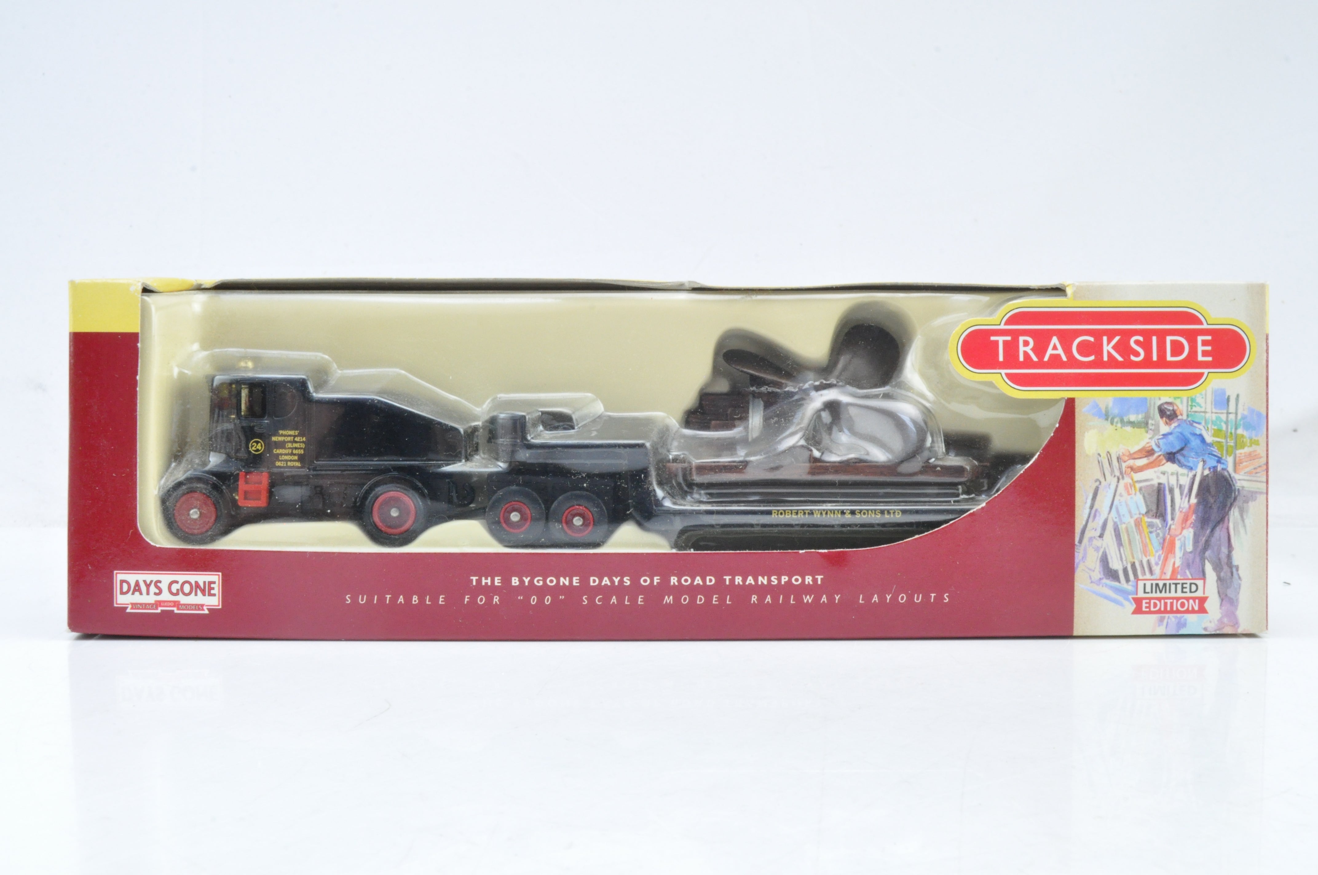 Corgi Trackside OO Gauge 1:76 DG111001 Wynne's Sentinel Ballast box wi