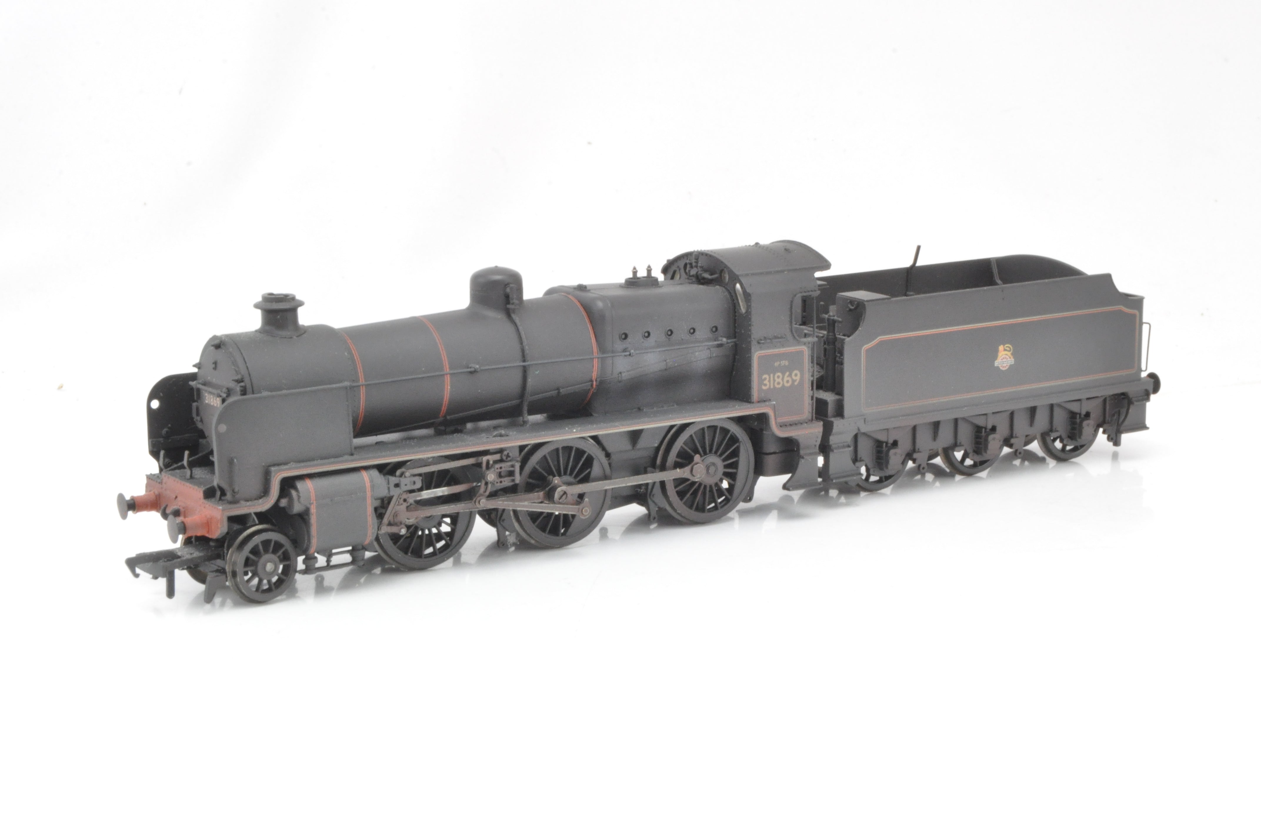 Bachmann OO Gauge 32-165DC BR Black Early Emblem N Class 31869 - DCC F