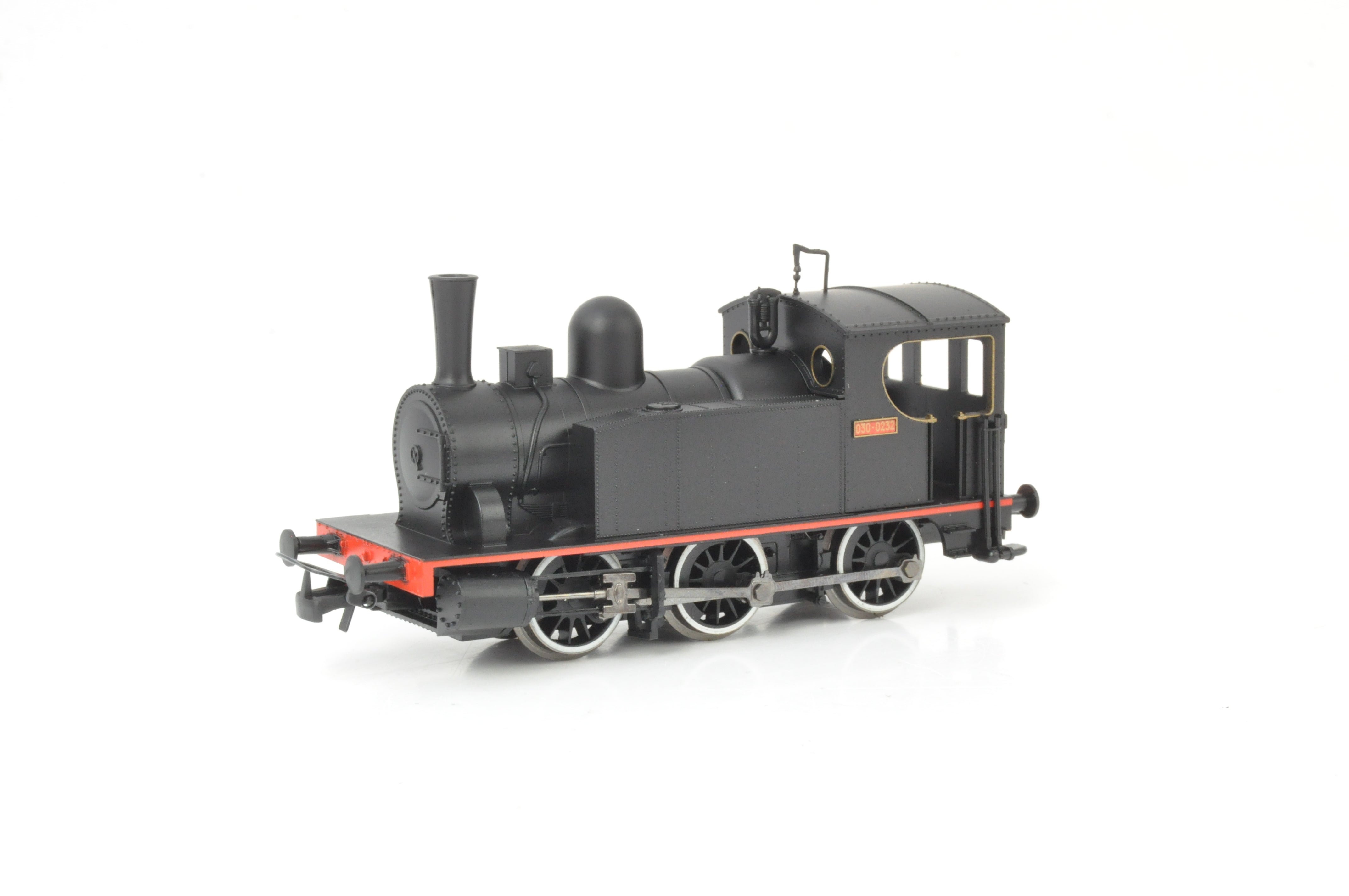 Electrotren HO Gauge E0038 Black 0-6-0 Industrial Steam Locomotive No.
