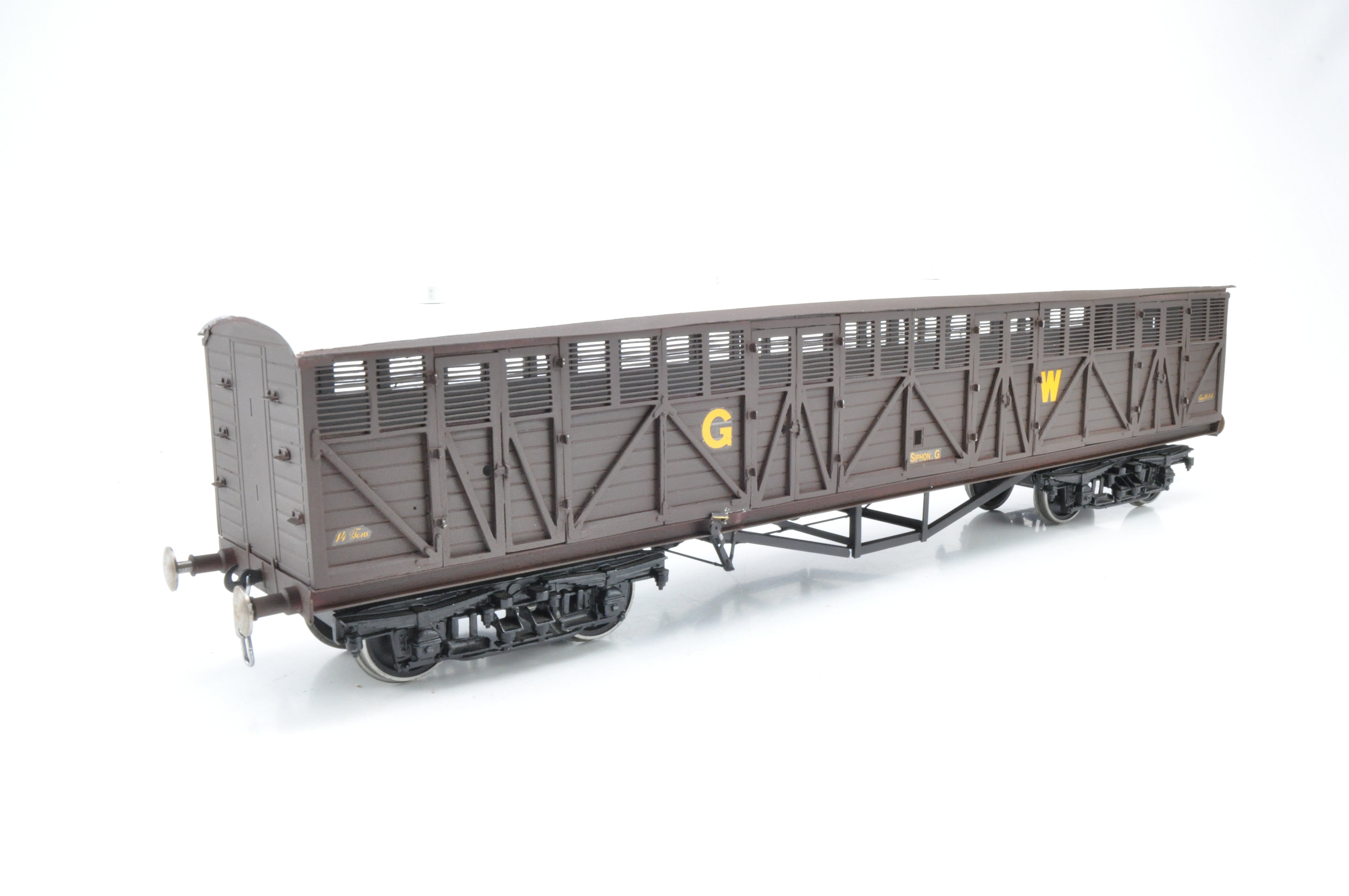 Kit Built Gauge 1 10mm GWR Siphon G Milk Wagon