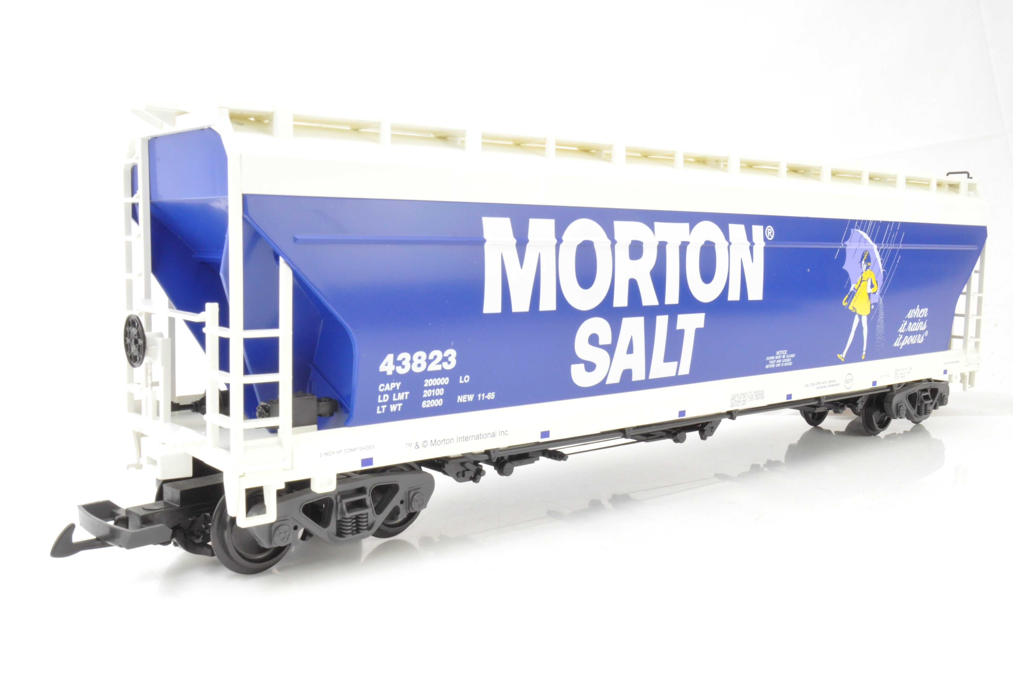 LGB G Gauge - 43823 Morton Salt® Center Flow Hopper Collection Item