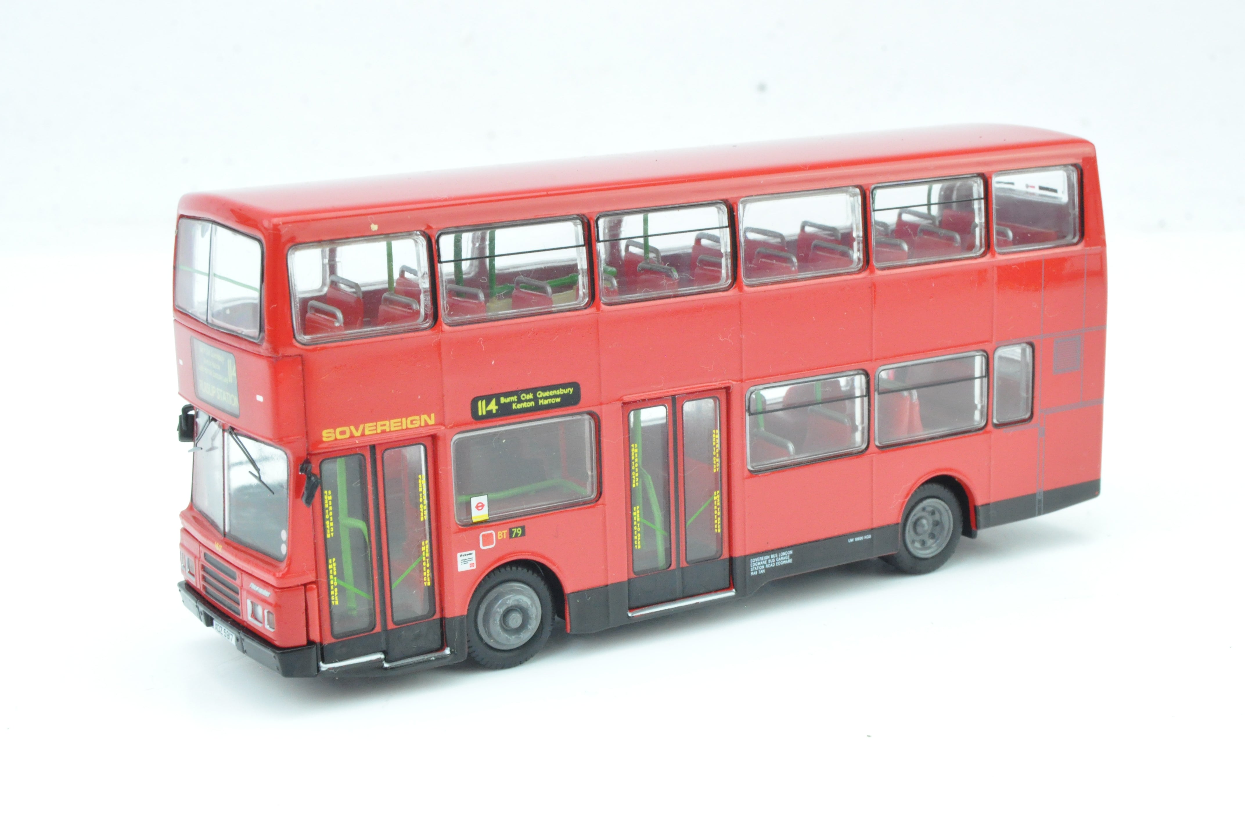 Britbus (Hong Kong) 1:76 Scale R902 Sovereign Buses Red Alexander Bodi