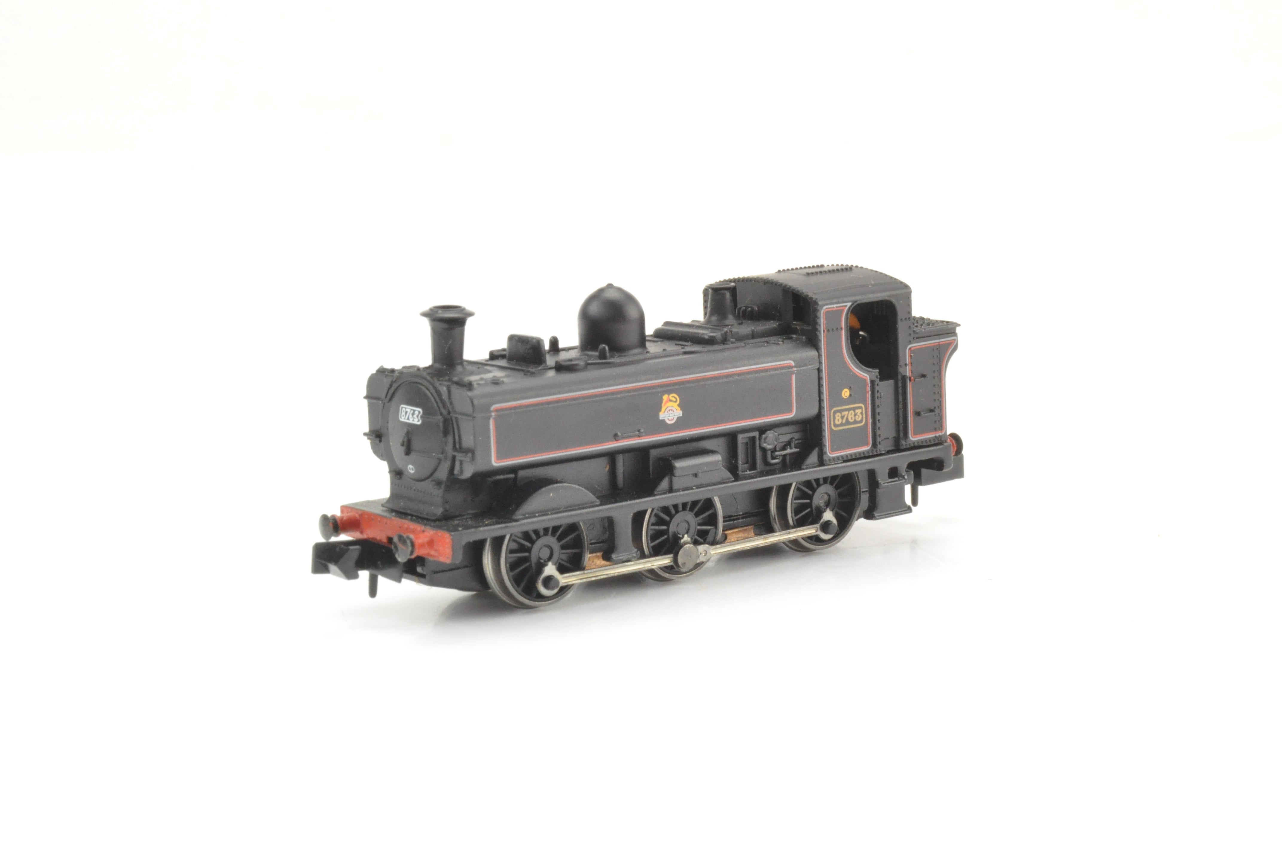 Graham Farish N Gauge 371-925 8750 Pannier Tank 8763 BR Lined Black Ea