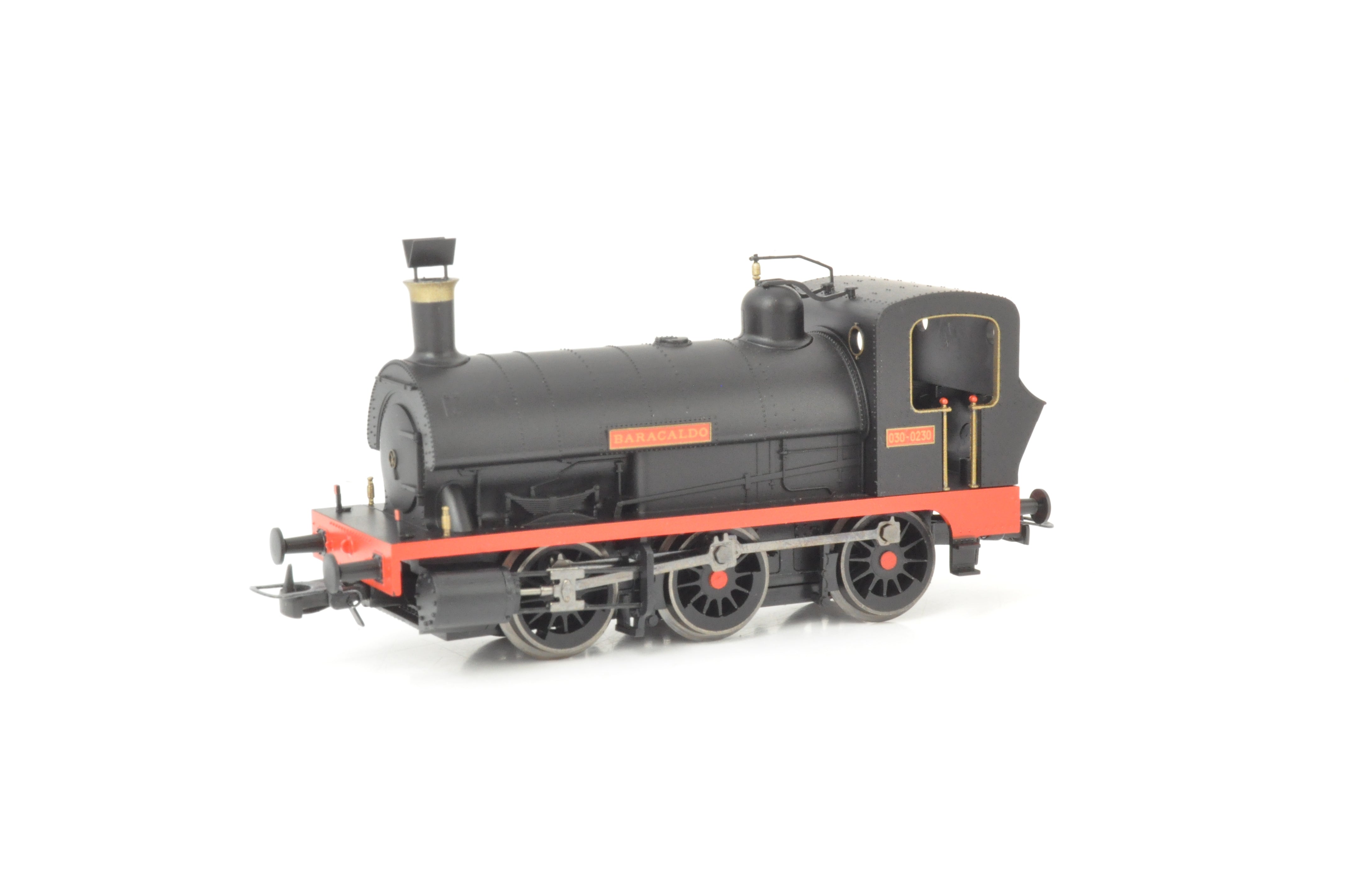 Electrotren HO Gauge E0035 Black 0-6-0 Industrial Steam Locomotive No.