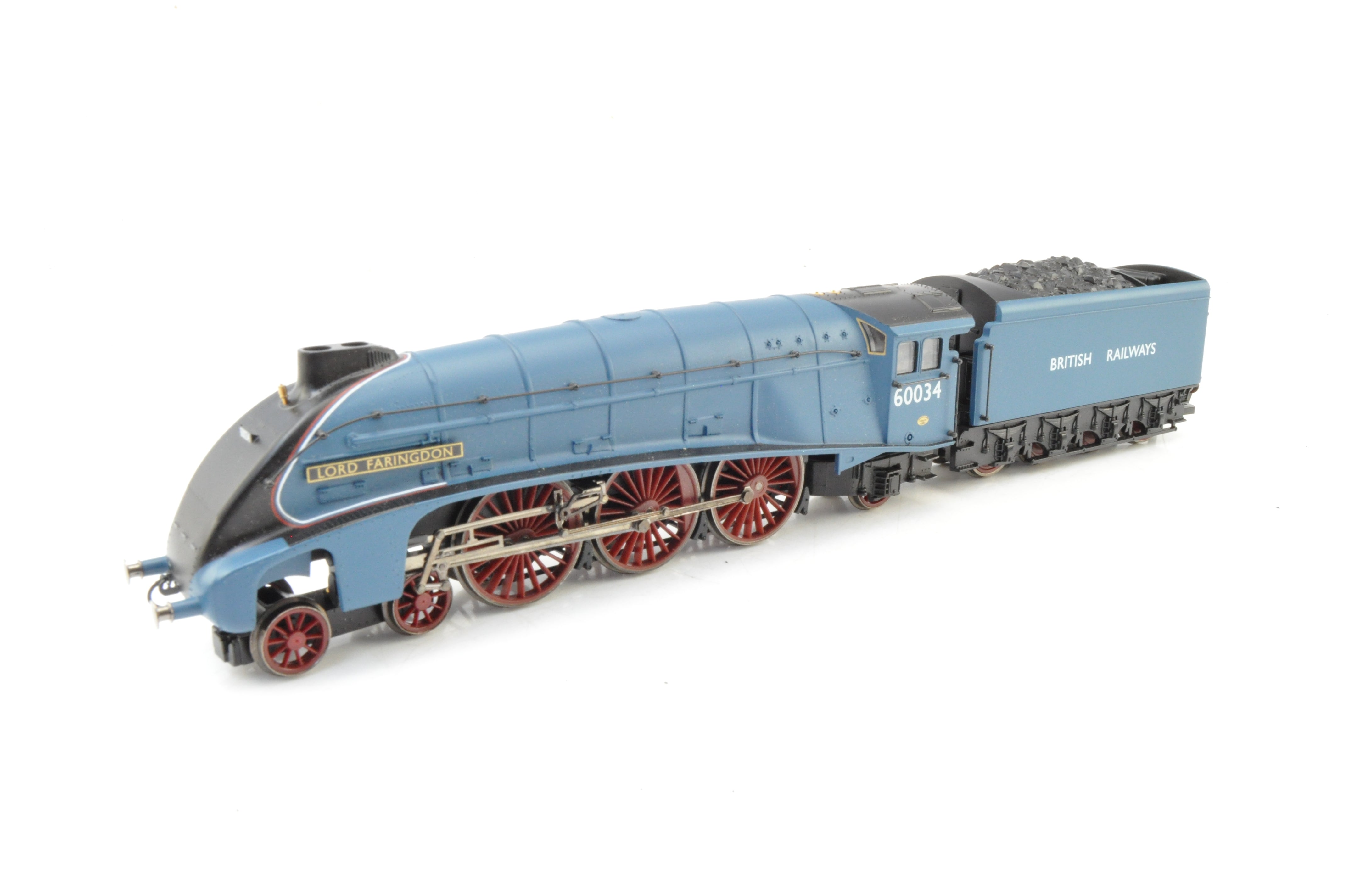 Hornby OO Gauge 4-6-2 Class A4 BR Garter Blue 60034 'Lord Faringdon'