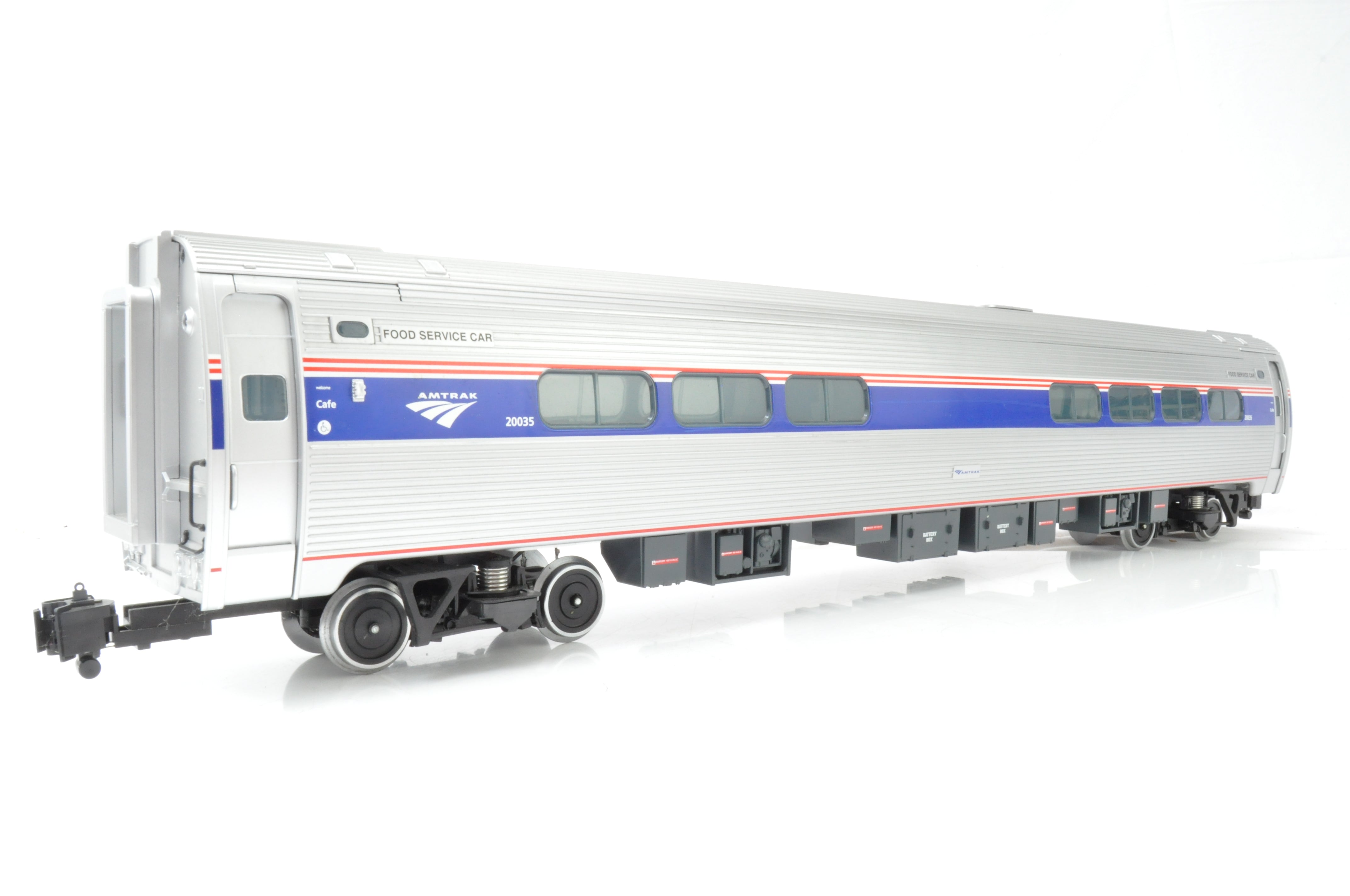 LGB G Gauge - 33224 Amtrak Amfleet Cafe Car, Phase V