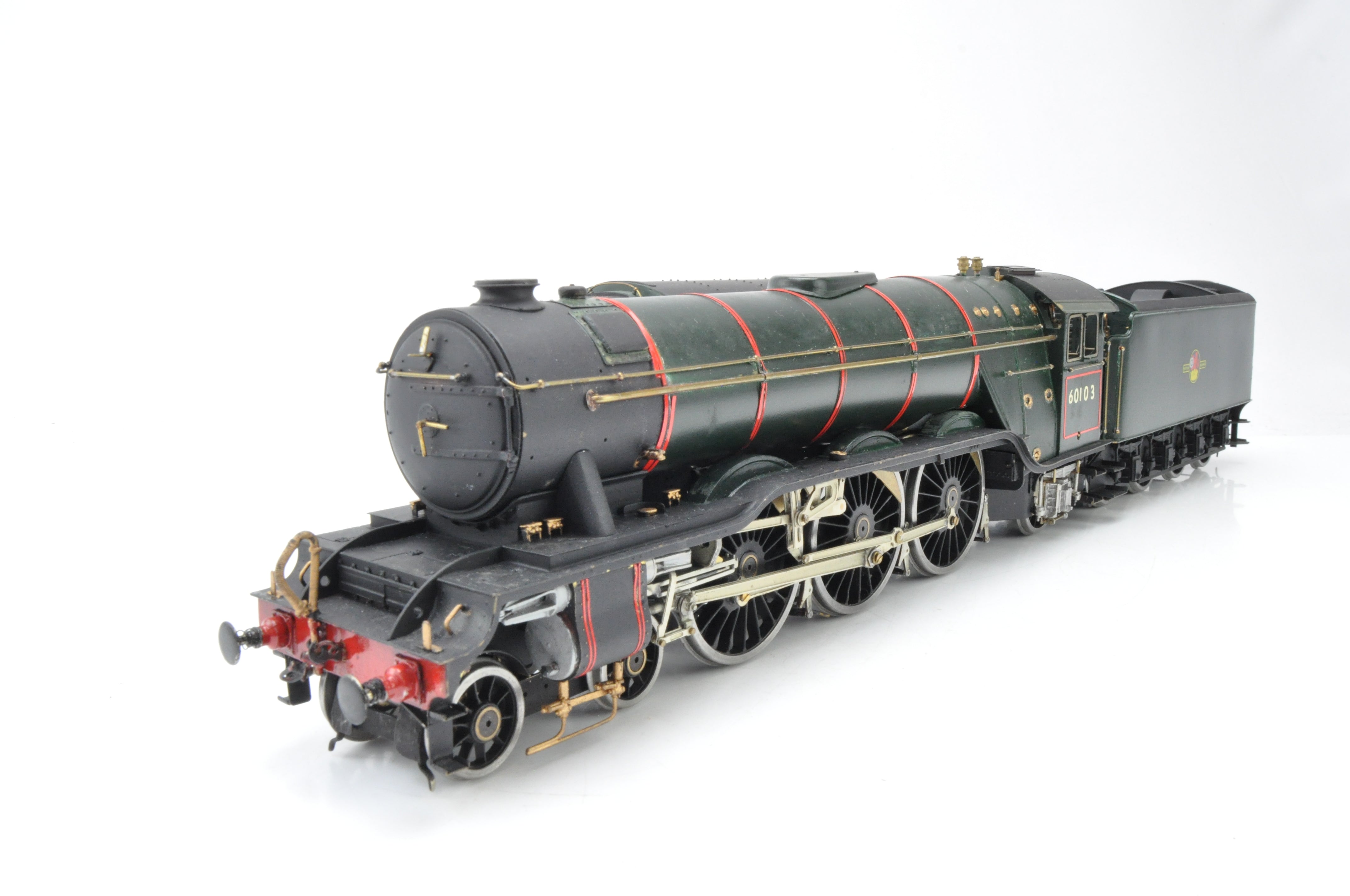The Loco Works Kit Built 7mm O Gauge BR Green Class A3 with Two Tender