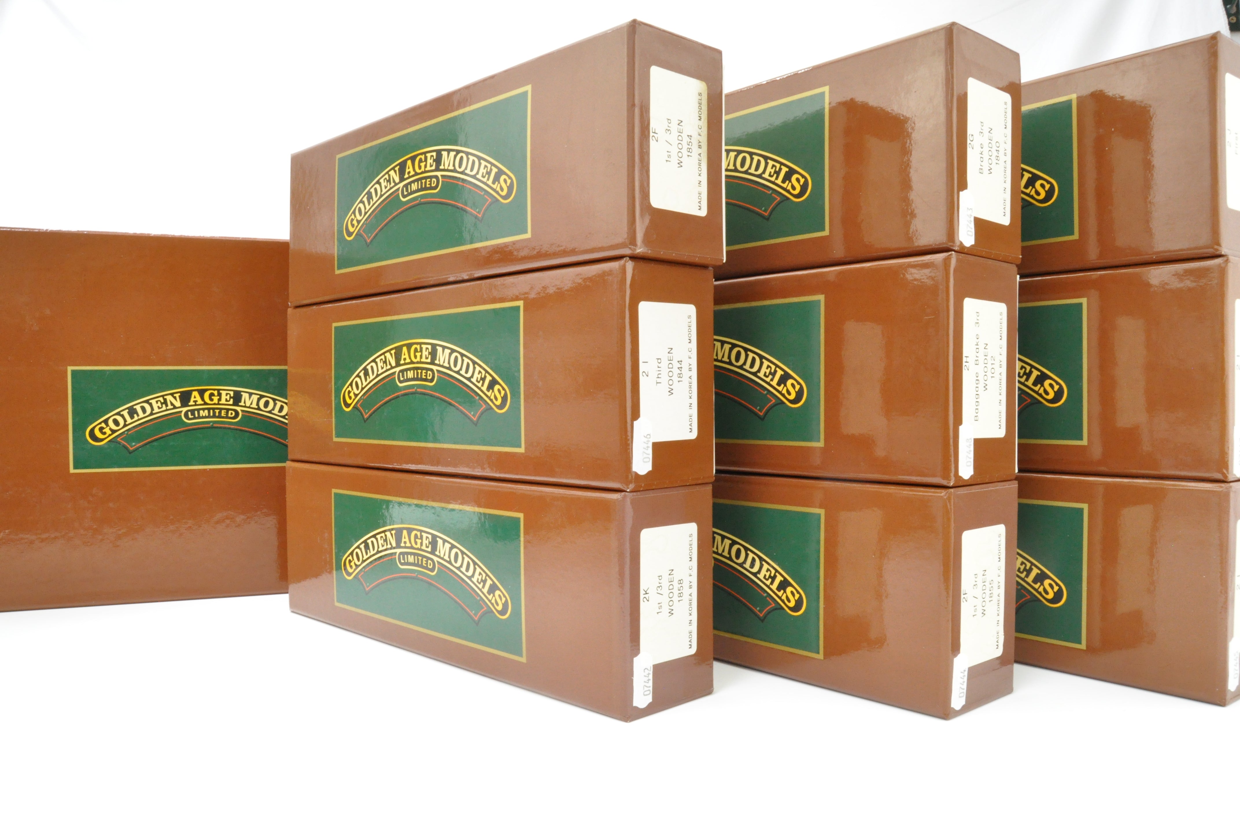 Golden Age Models OO Gauge LNER Teak 'Flying Scotsman' Coach Collectio