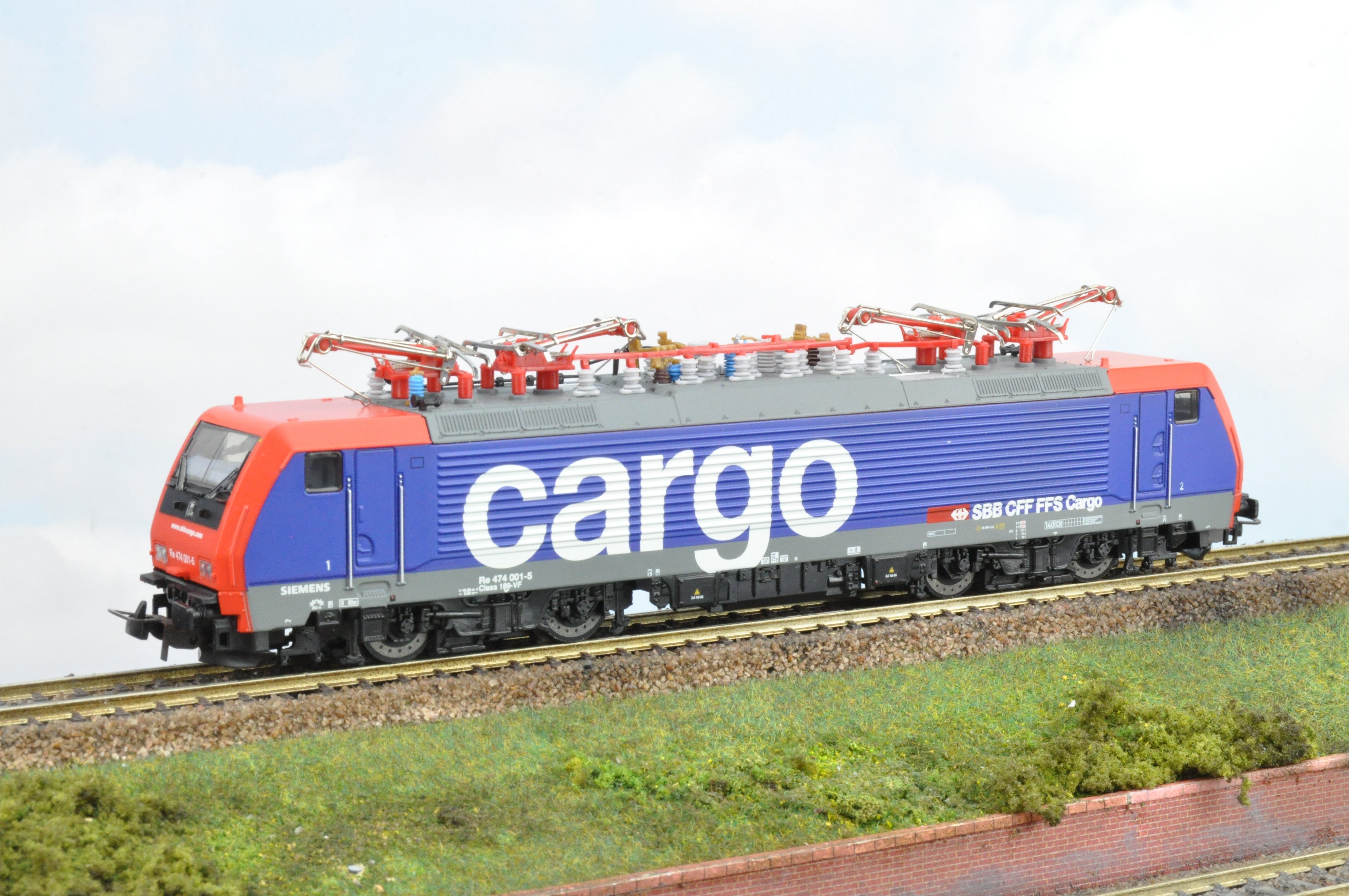 Piko HO Gauge 57455 SBB Cargo BR 186 No. 474 001-5