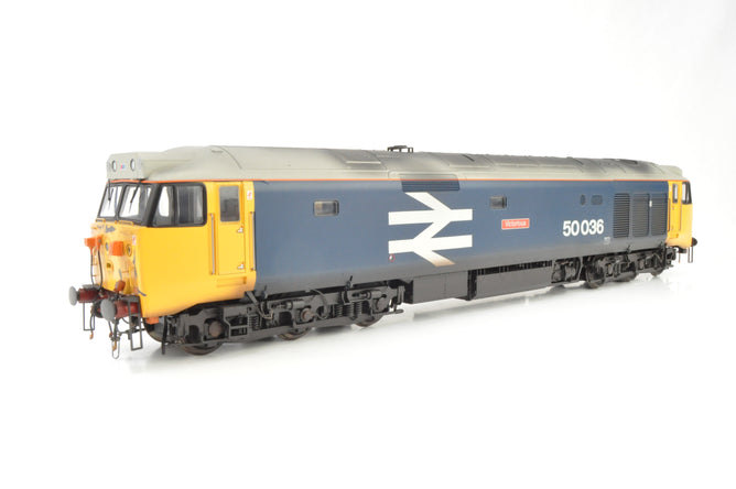 Heljan 7mm O Gauge 4030 BR Blue Large Logo Class 50 No.50036 'Victorio