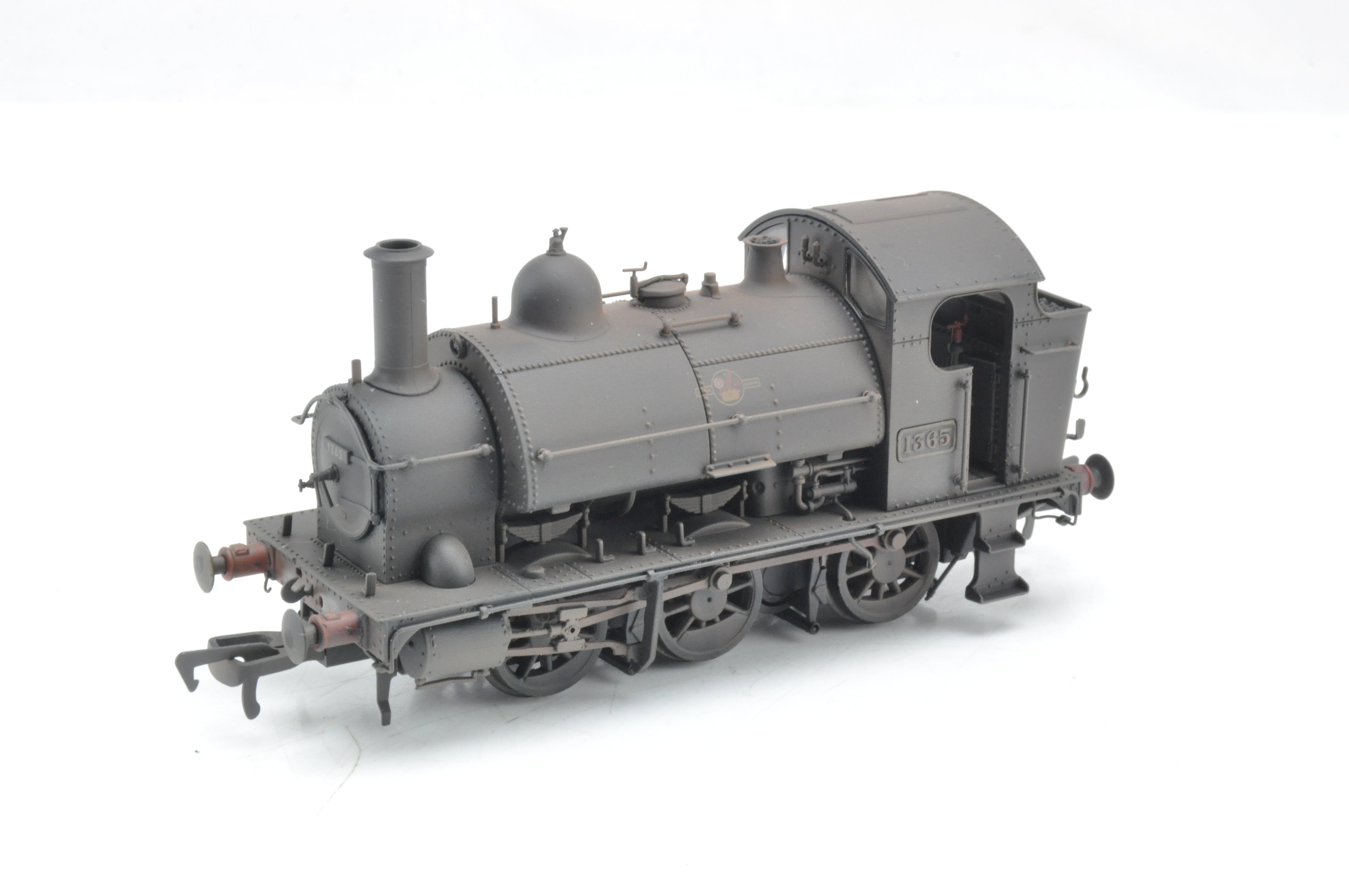 Kernow Model Centre OO Gauge K2205 GWR 1361, 1365 BR Black Late Crest