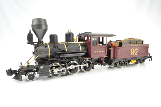 LGB G Gauge 29192 Santa Fe Mogul Steam Locomotive #97 - DCC Fitted, An