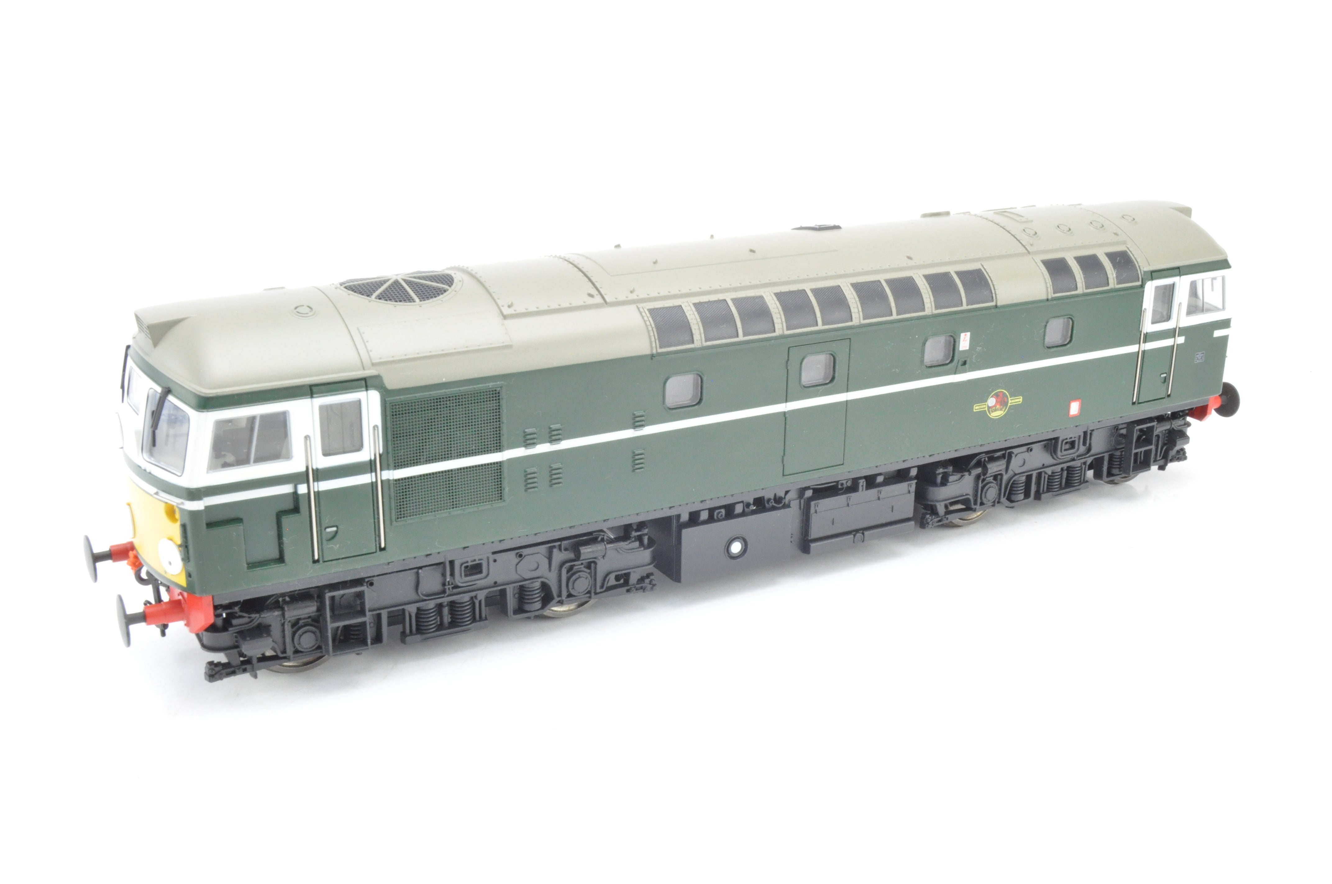 Heljan O Gauge 26701 Class 26 Diesel, BR Green with Small Yellow Ends