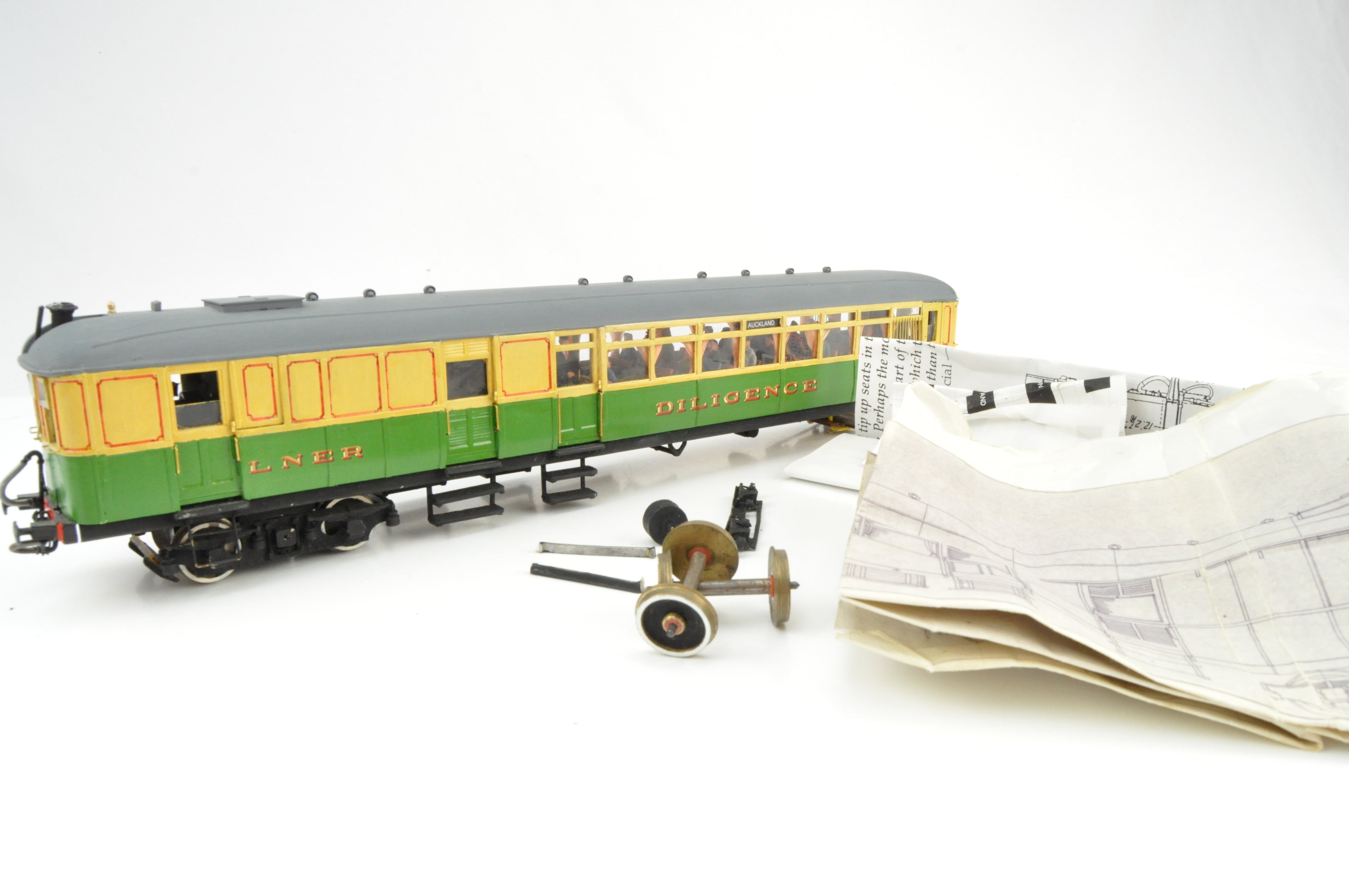 The Loco Works - Kit Built LNER Sentinel Railcar - Westdale Kit