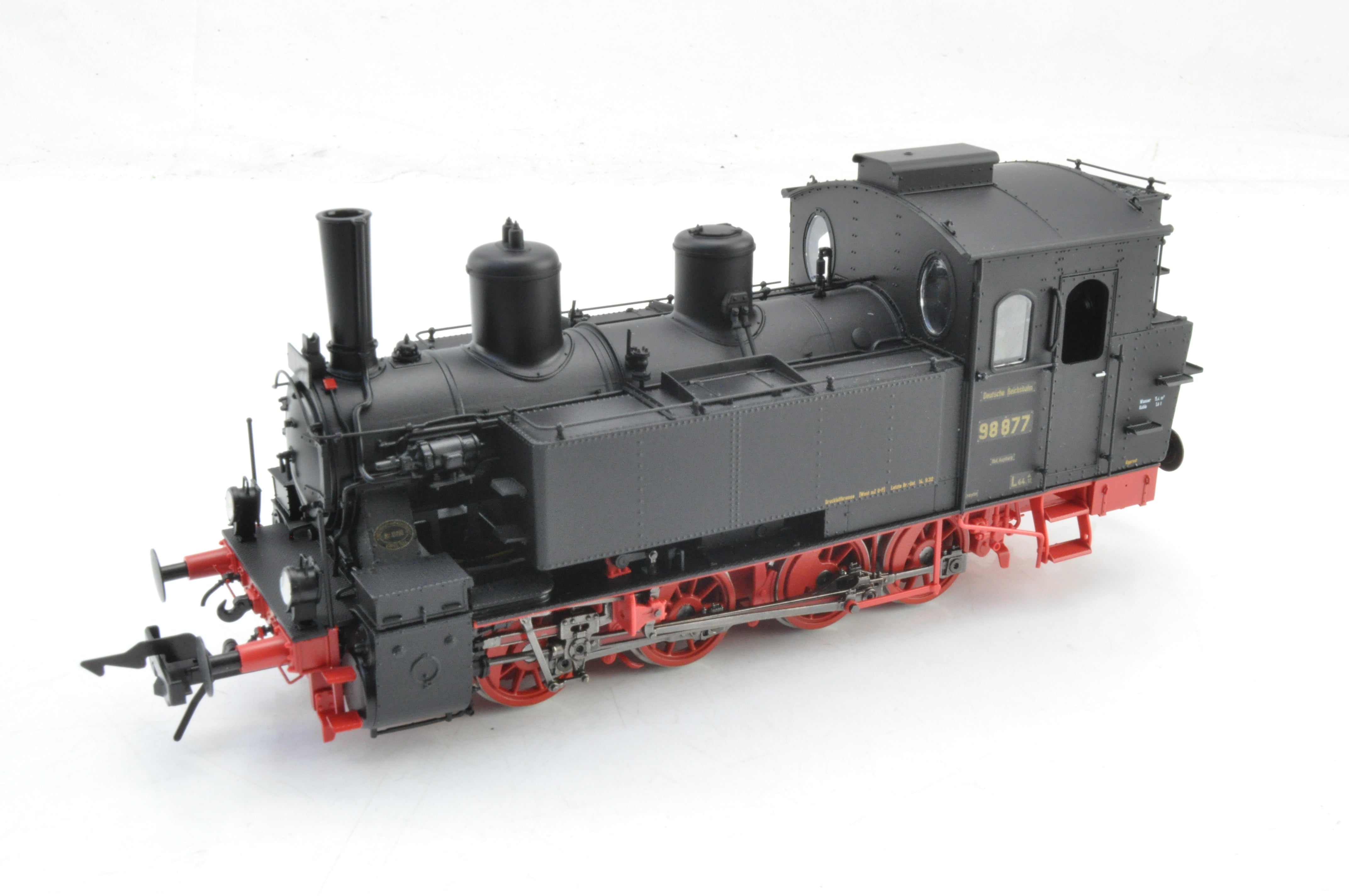 Lenz 7mm O Gauge 40298-04 Class BR98 DRG Black #877 - Boxed