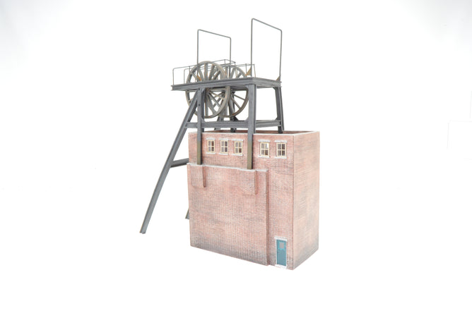 Bachmann OO Gauge 44-0075 Scenecraft Buildings 'Colliery Pit Head Lift