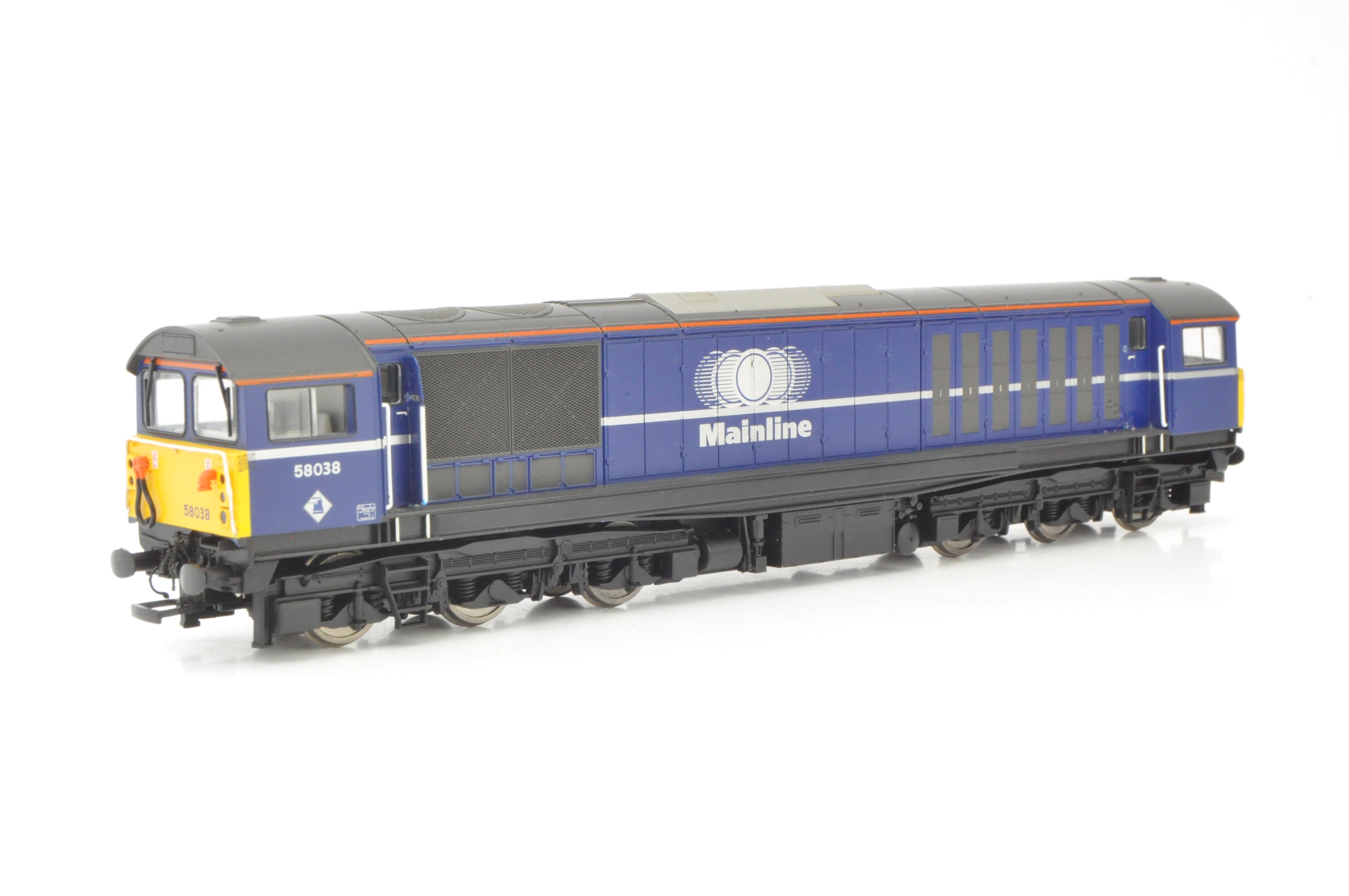 Heljan OO Gauge 5825 British Rail Class 58 58038 Mainline Freight Limi