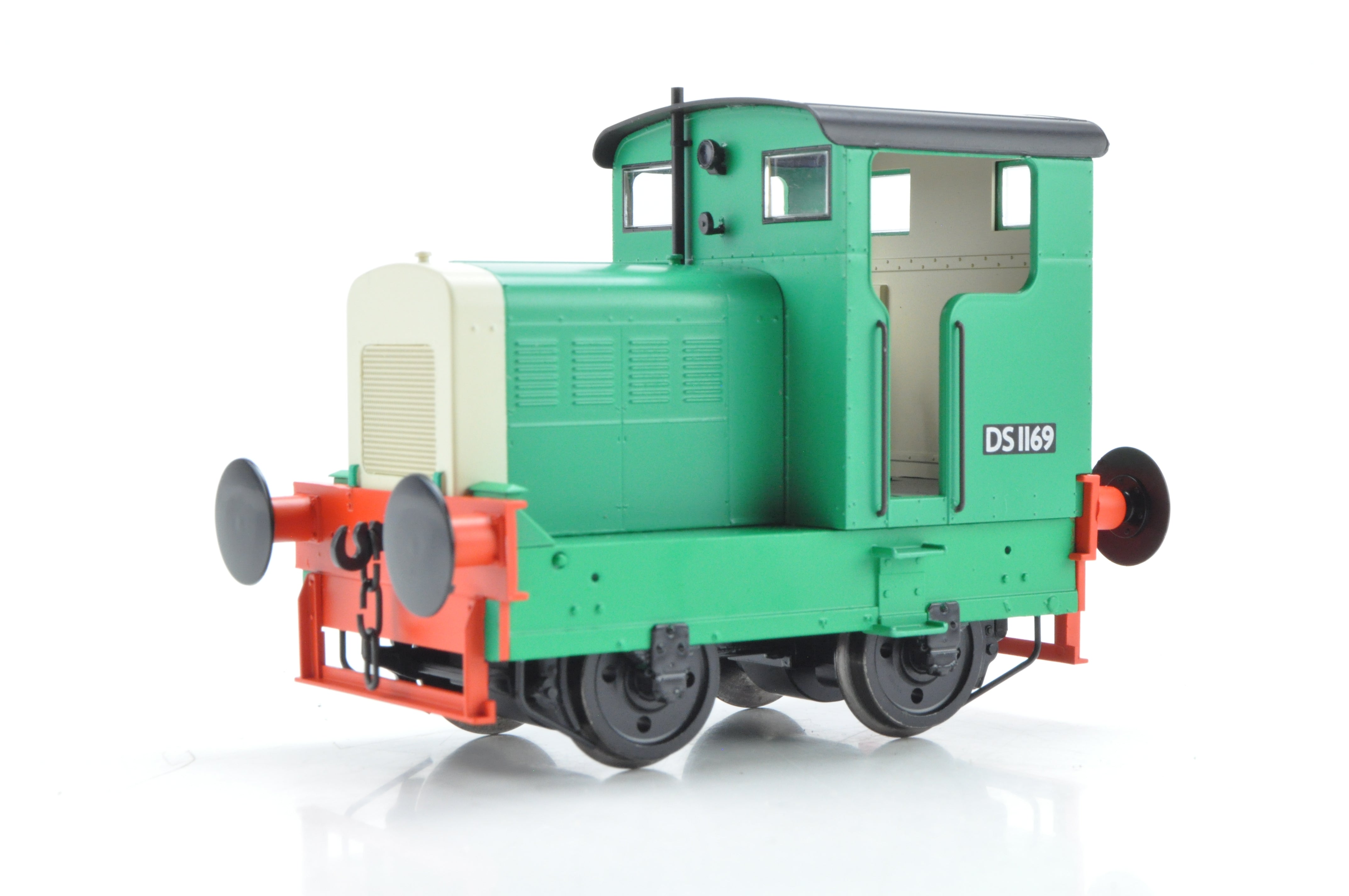 Heljan 7mm O Gauge HN9035 Ruston & Hornsby 48DS Open Cab BR SR Green D