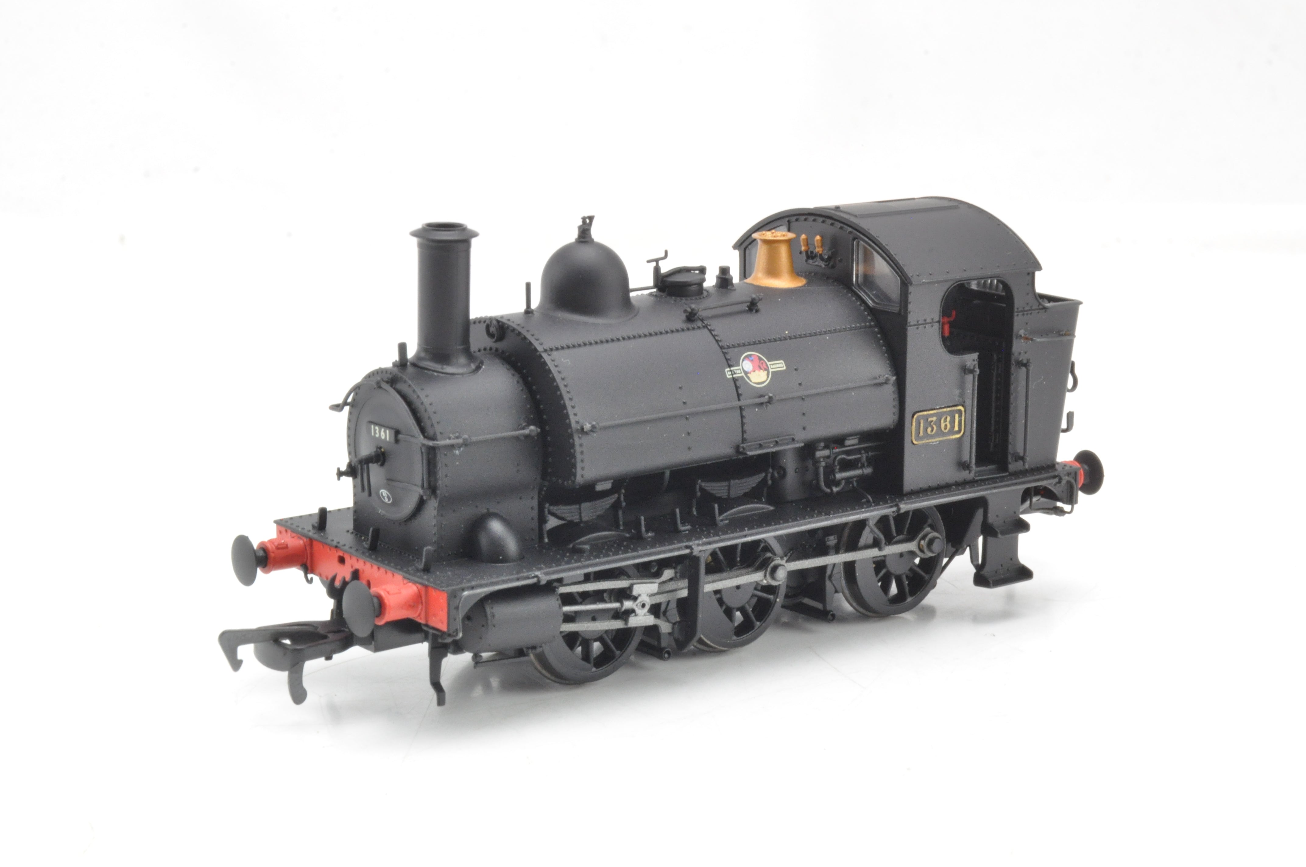 Kernow Model Centre OO Gauge K2201 GWR 1361 0-6-0ST 1361 BR Black Late