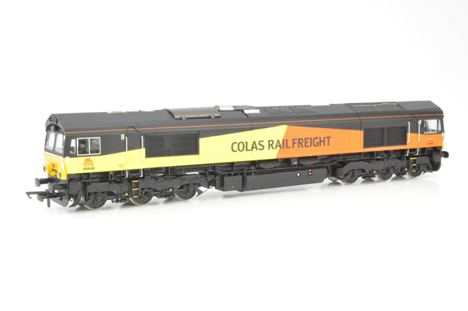 Hattons OO Gauge H4-66-030-S Colas Rail Freight Class 66 No.66848 - DC