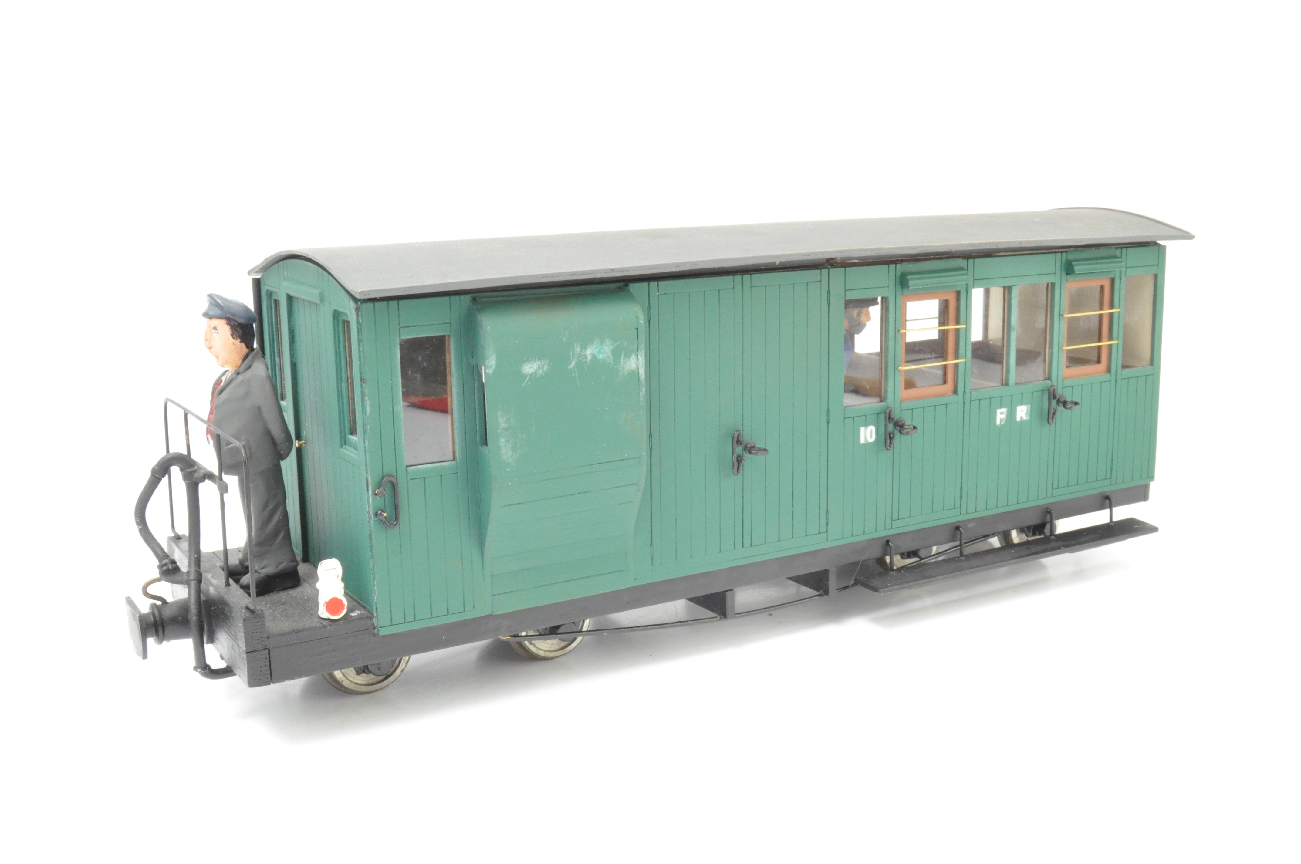Kit Built 16mm Scale (32mm Gauge) Ffestiniog Railway Brake Coach No.10
