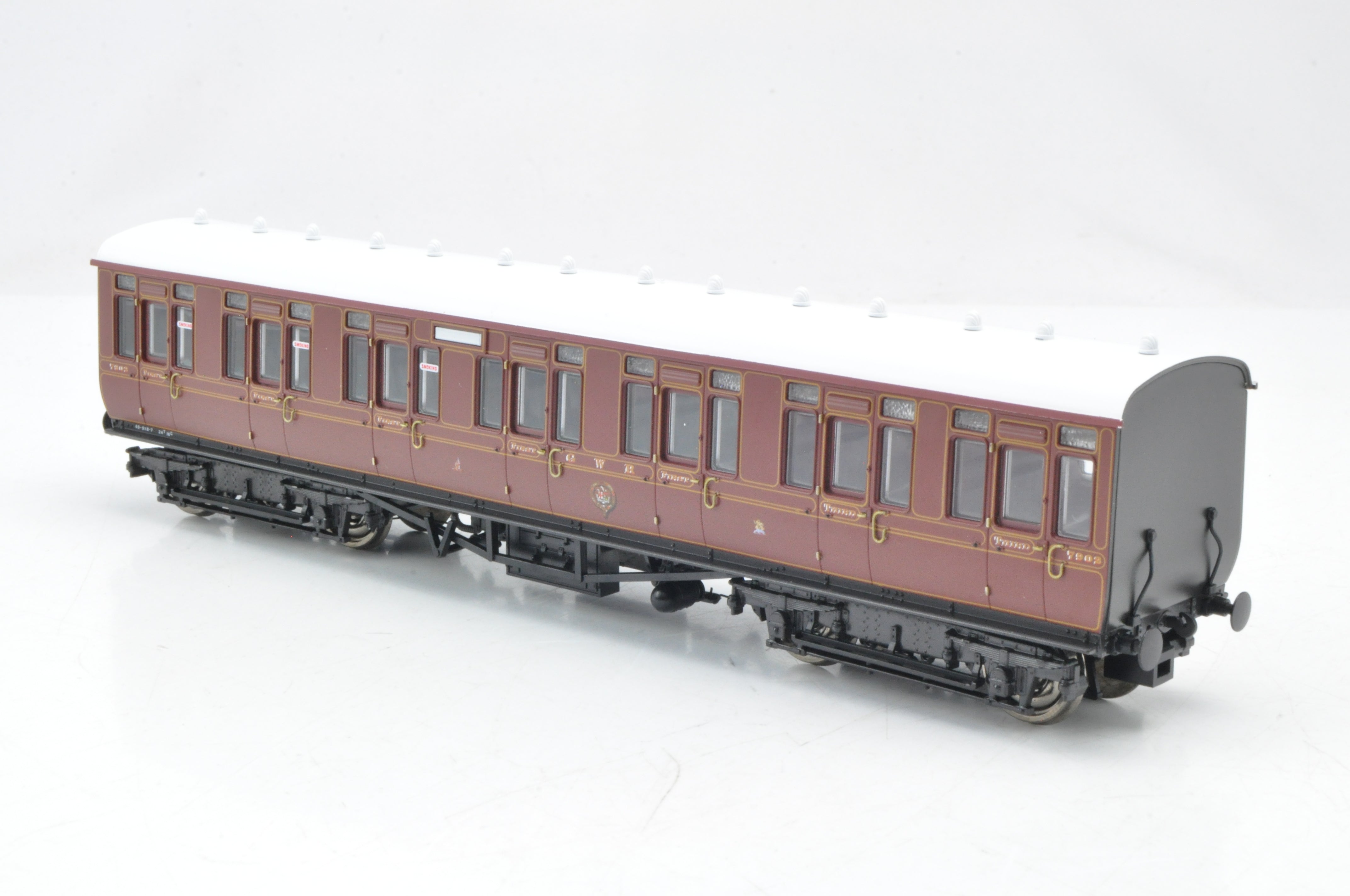 Dapol OO Gauge 4P-020-022 GWR Toplight M/Line Twin City Coach Lined Cr