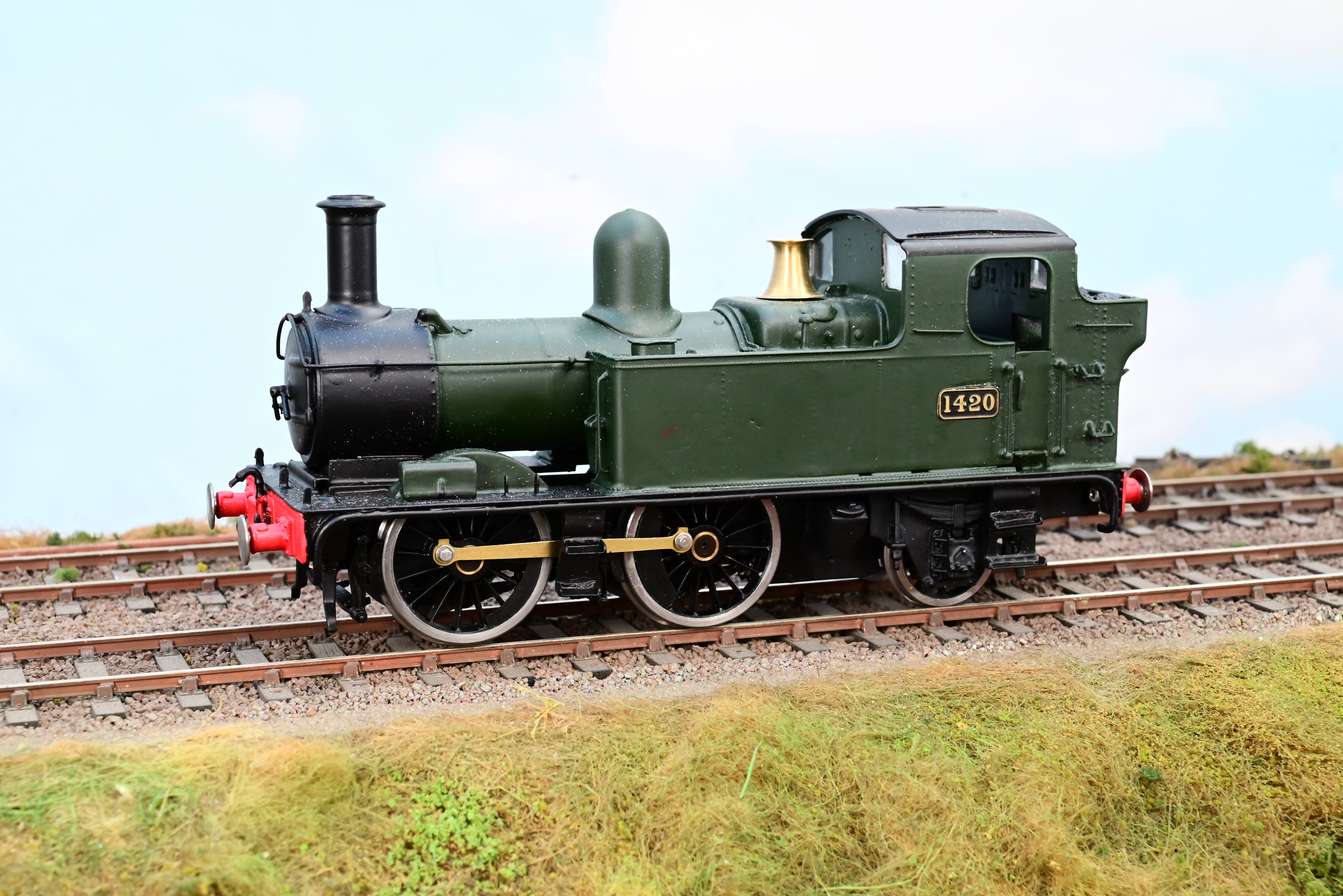 Springside O Gauge GWR 0-4-2T 14XX '1420', Plain Green