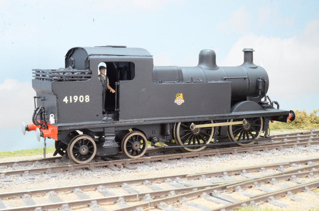 Kit Built 7mm O Gauge BR Black Early Emblem 0-4-4T Stanier Class 2P No