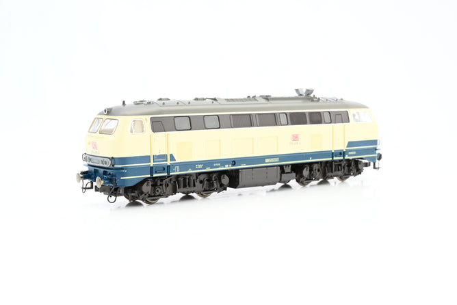 Fleischmann HO Gauge 4233 DB Blue/Cream Diesel Locomotive 218 498-4
