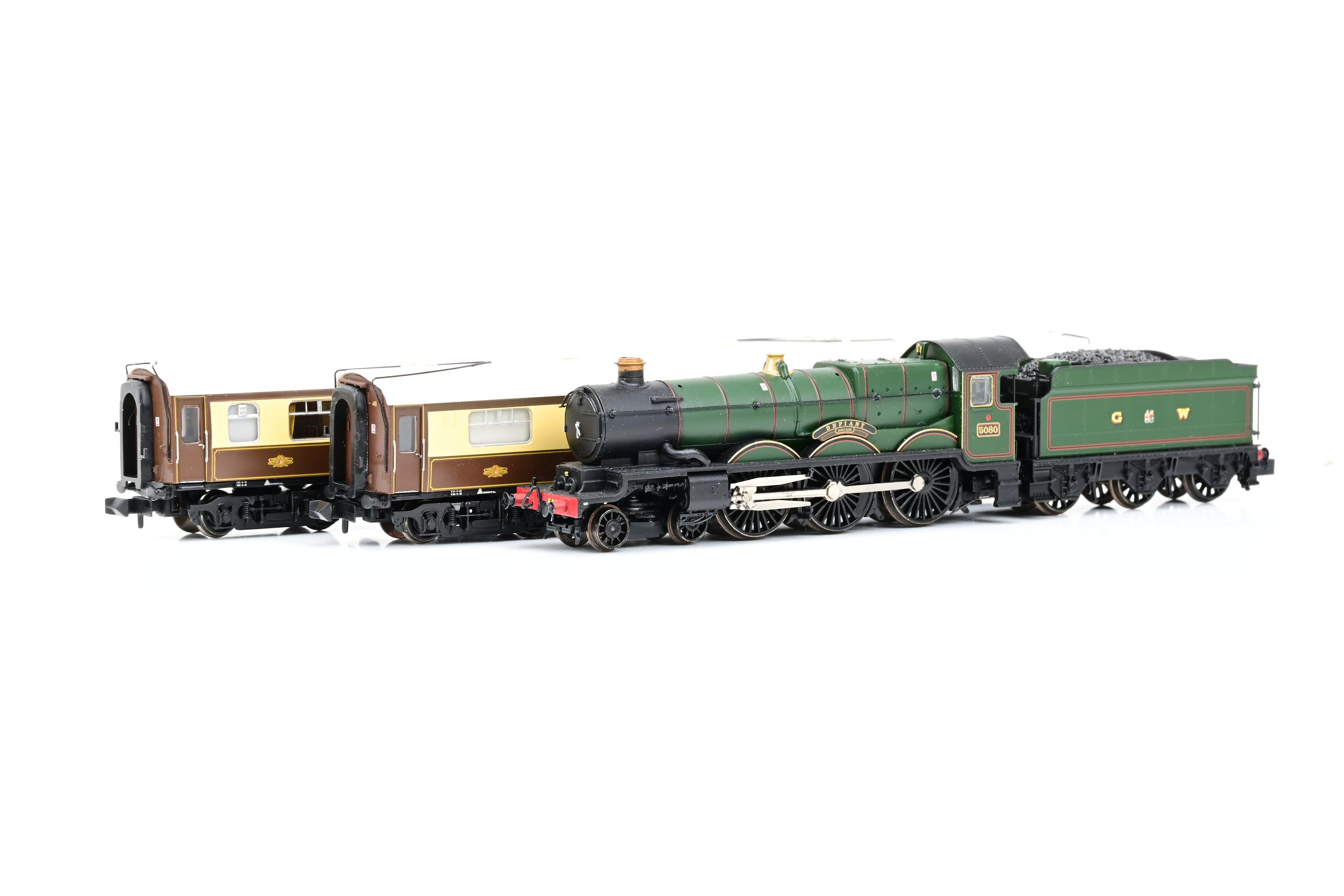Graham Farish N Gauge 370-160 'Castle Pullman' Digital Train Set w/ GW