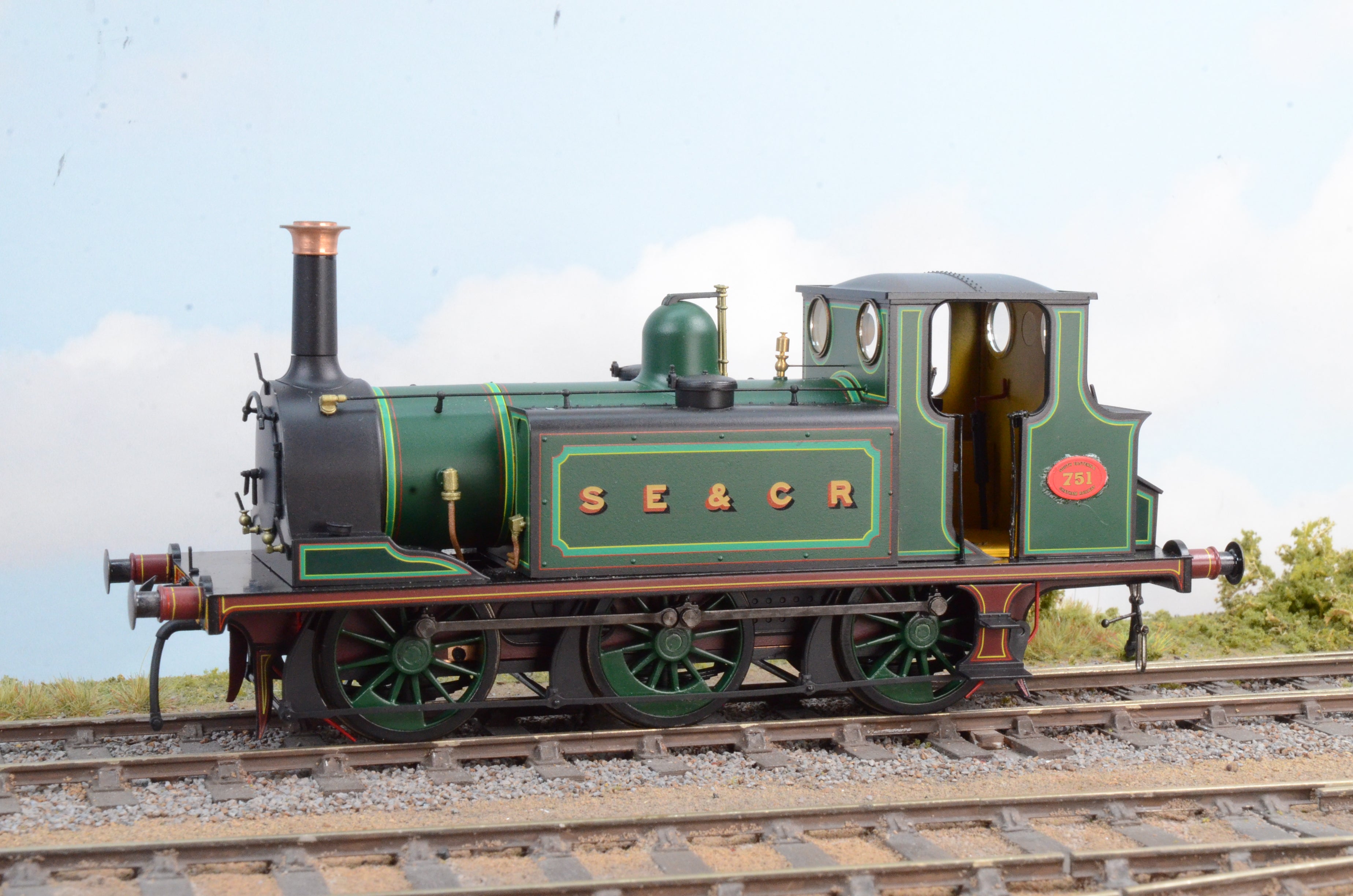 Dapol 7mm O Gauge 7S-010-013 SECR Green 0-6-0T Class A1 Terrier No.751