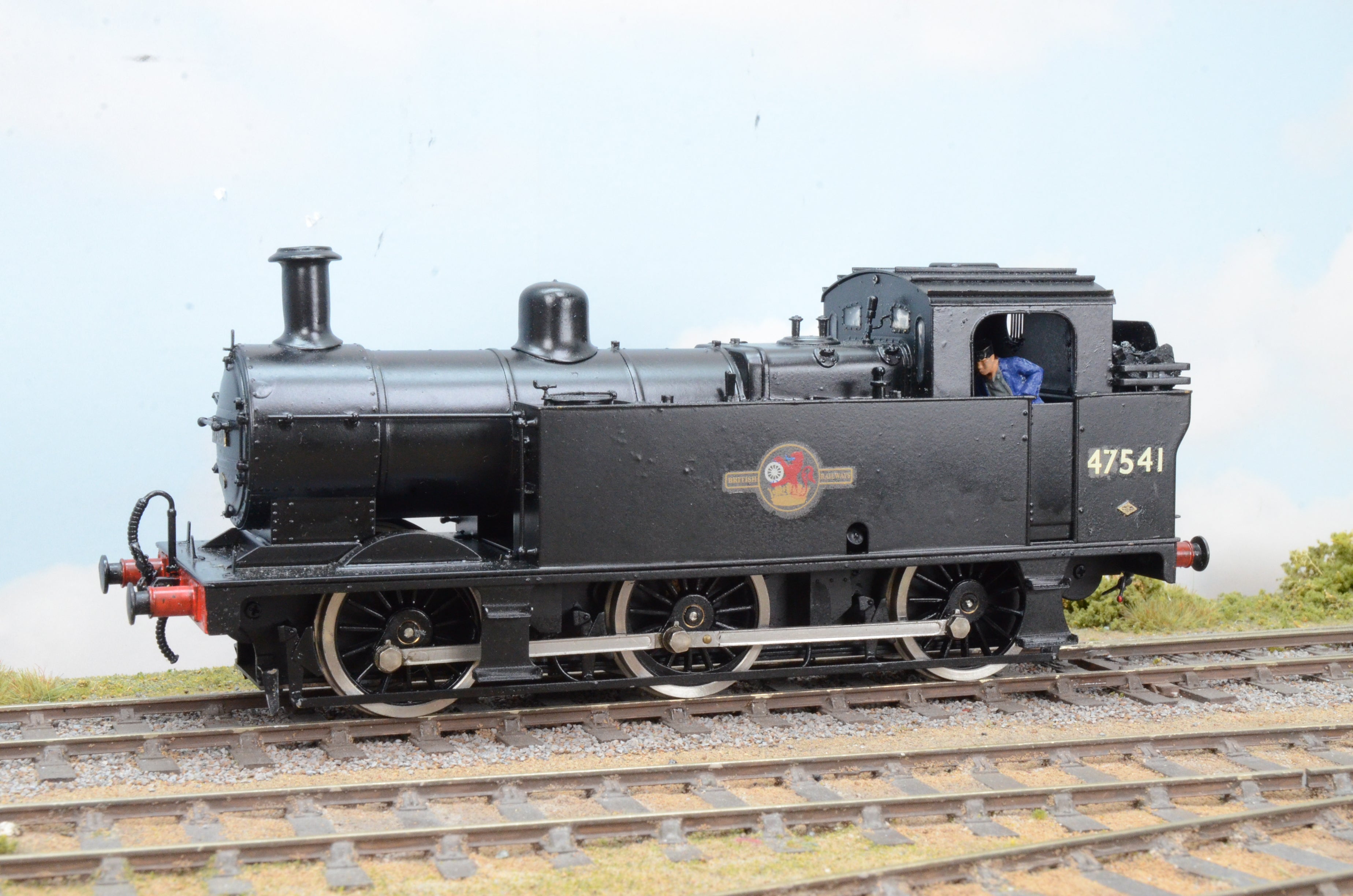 Sancheng 7mm O Gauge BR Black Late Crest 0-6-0 Class 3F 'Jinty' No.475