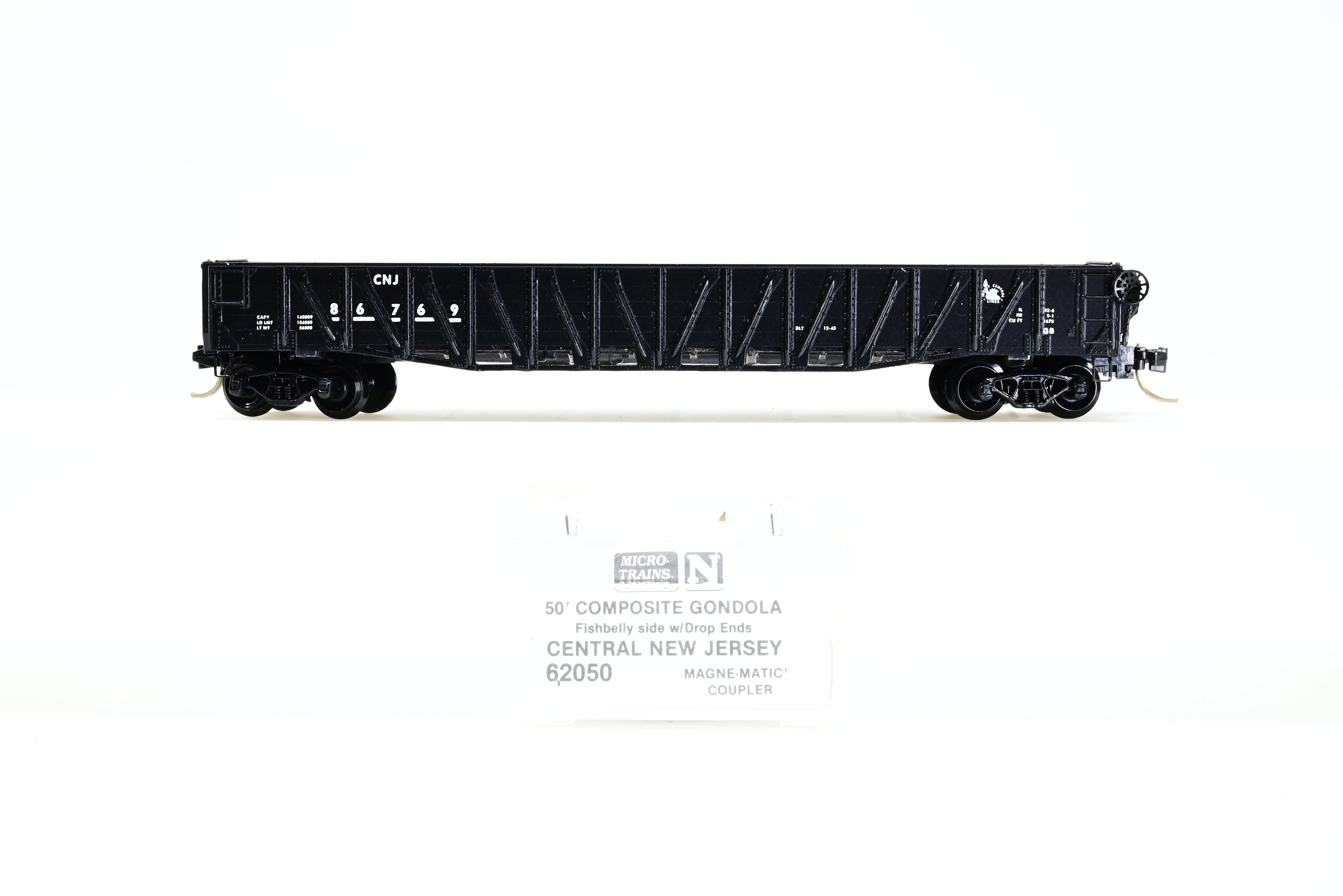 Micro Trains N Gauge 62050 Central New Jersey Composite Gondola #86769