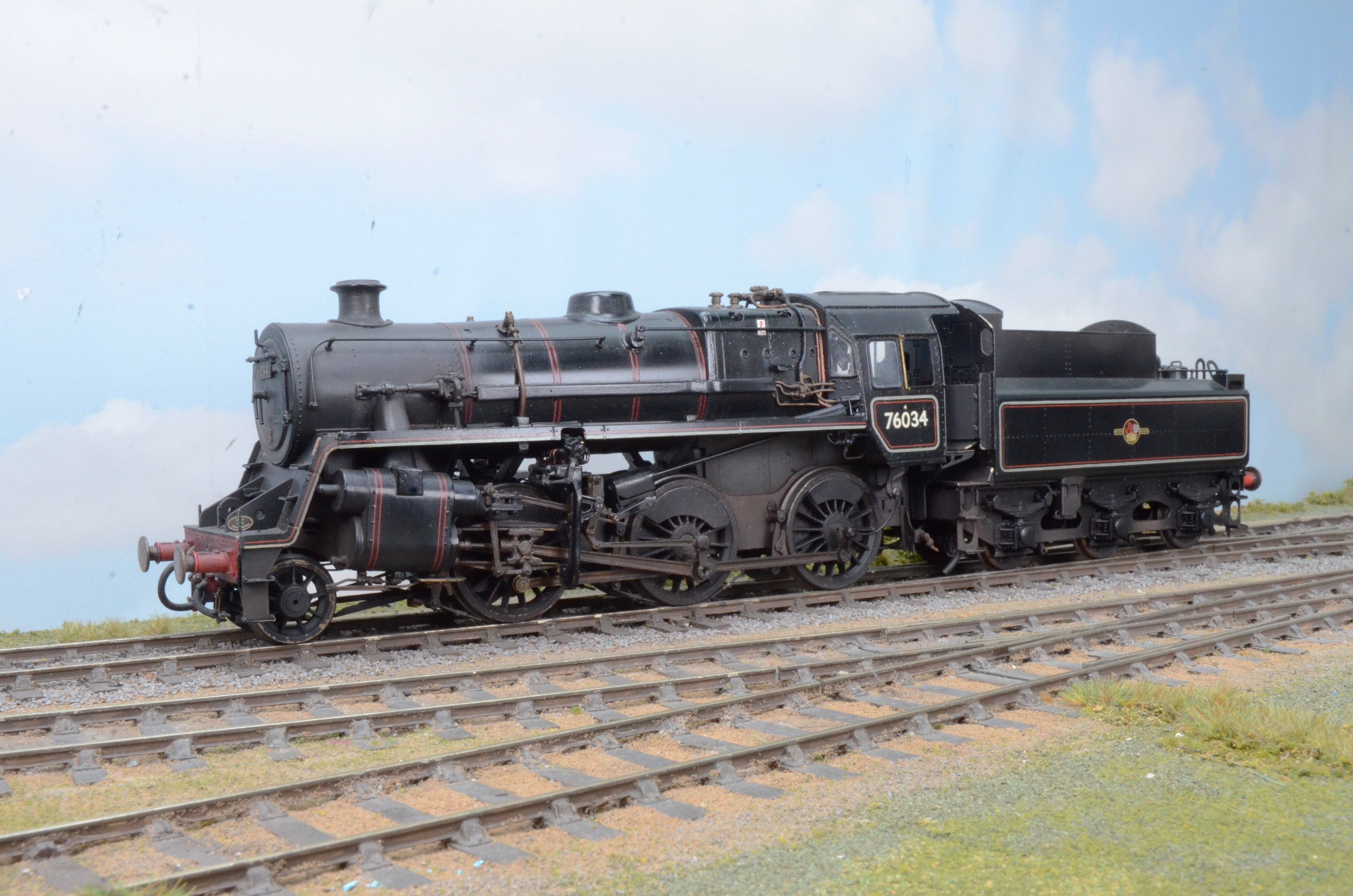 Kit Built 7mm O Gauge BR Black Standard Class No.76034