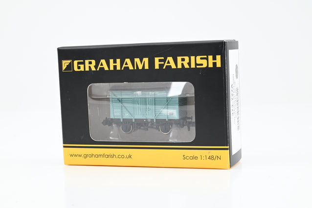 Graham Farish N Gauge 373-727A 10T Insulated Van BR Light Blue