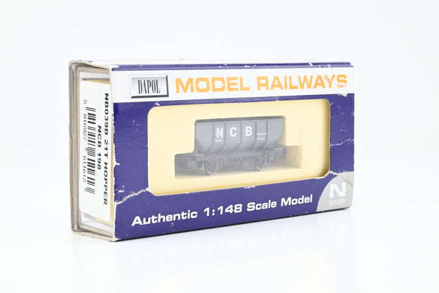 Dapol N Gauge NB039B 21T Hopper Wagon NCB 198