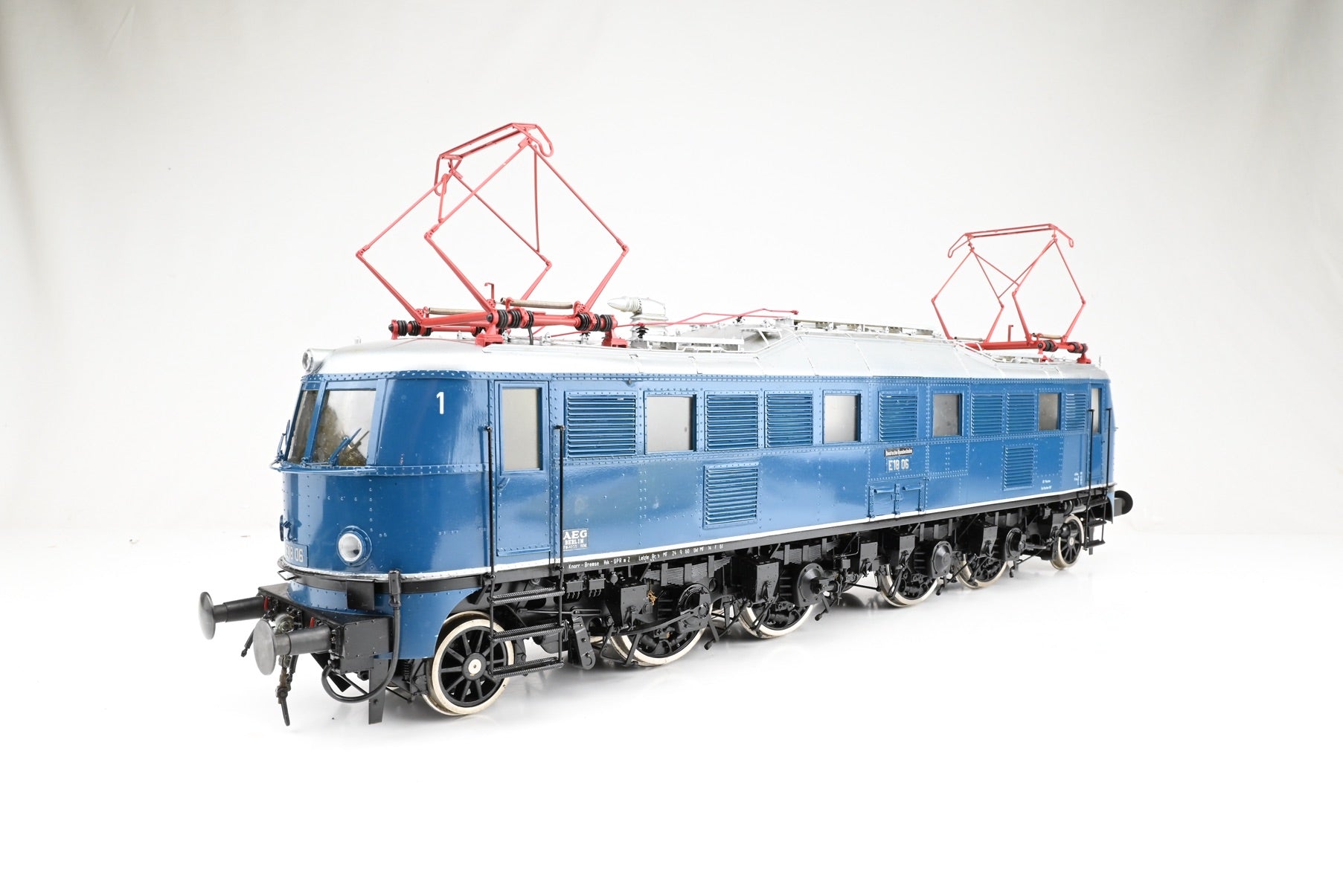 FM Models Gauge 1 E-18 Electric Locomotive In Blue - 1 of 4 Produced