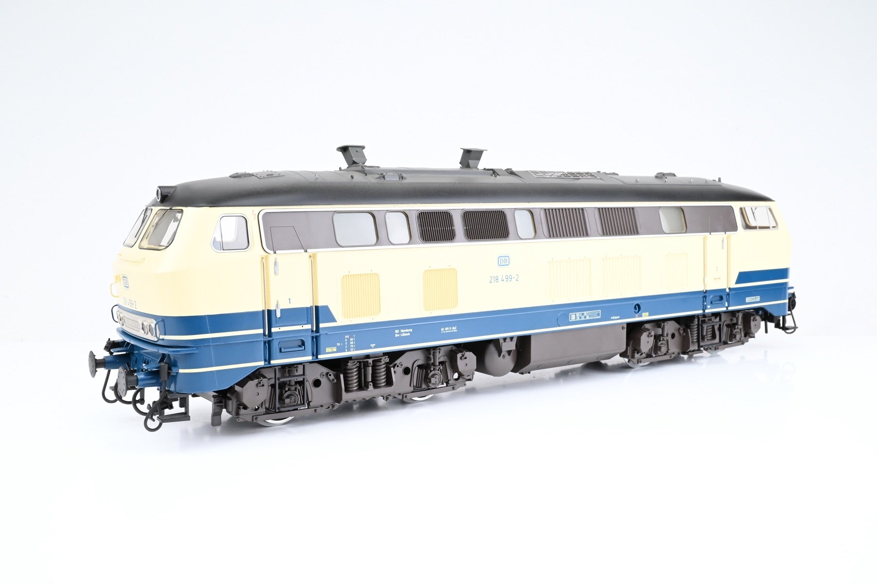 Marklin Gauge 1 55712 DB Cream & Blue Class 218 Diesel Locomotive No.B