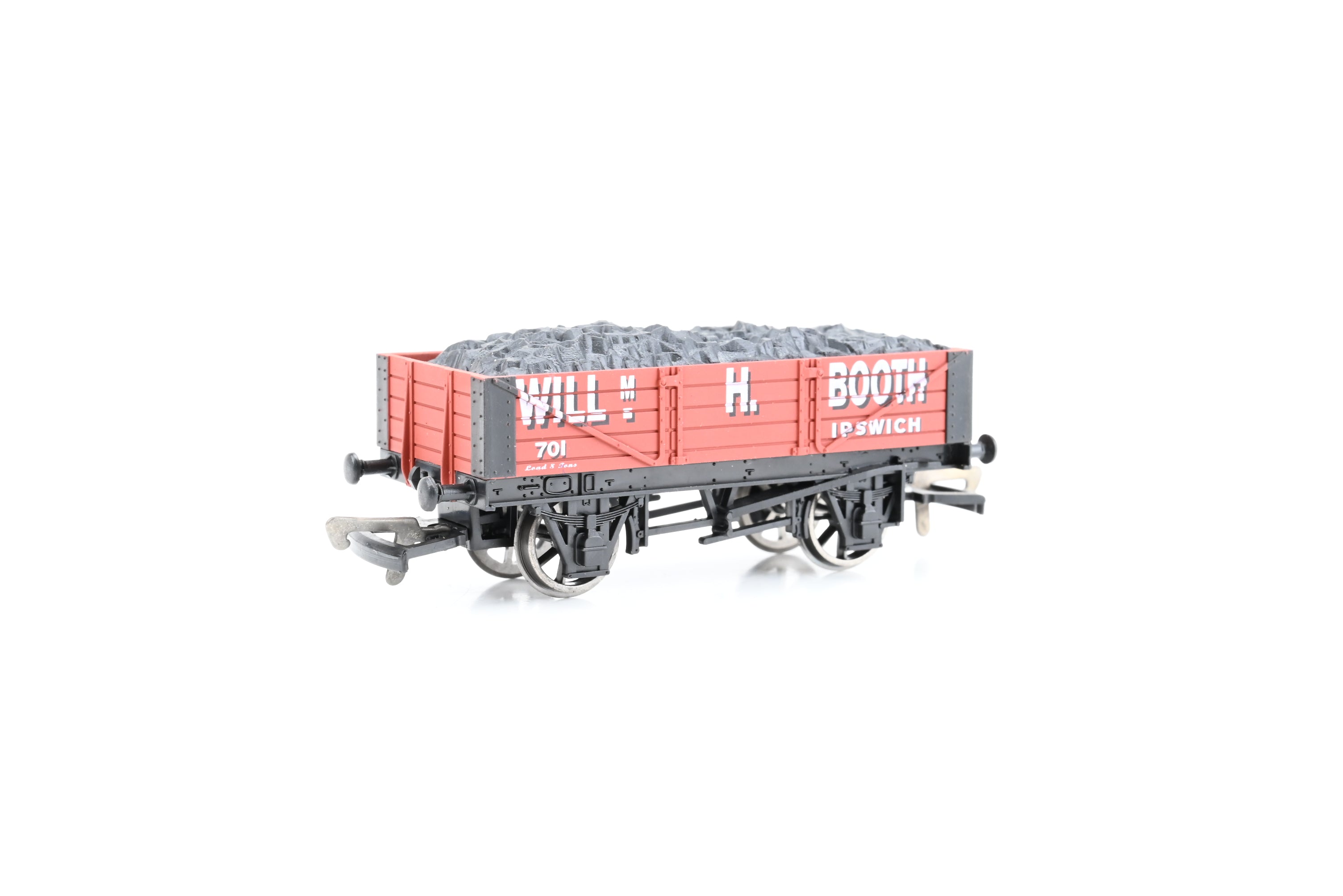 Dapol OO Gauge 'William H Booth' 5-Plank Open Wagon No.701 - Limited E
