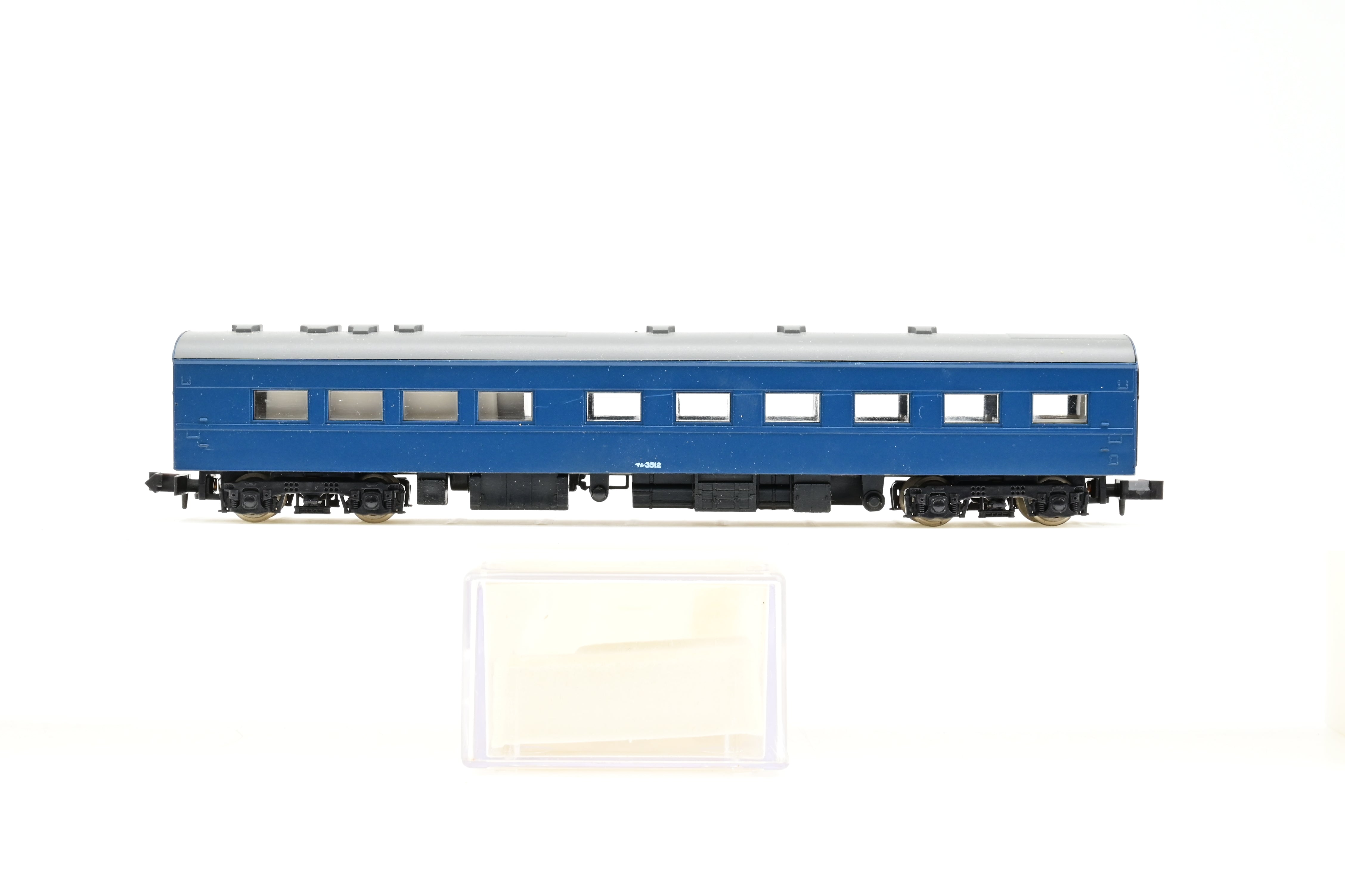 Kato N Gauge JR Suha43 Blue Passenger Buffet Car '3512' - Boxed