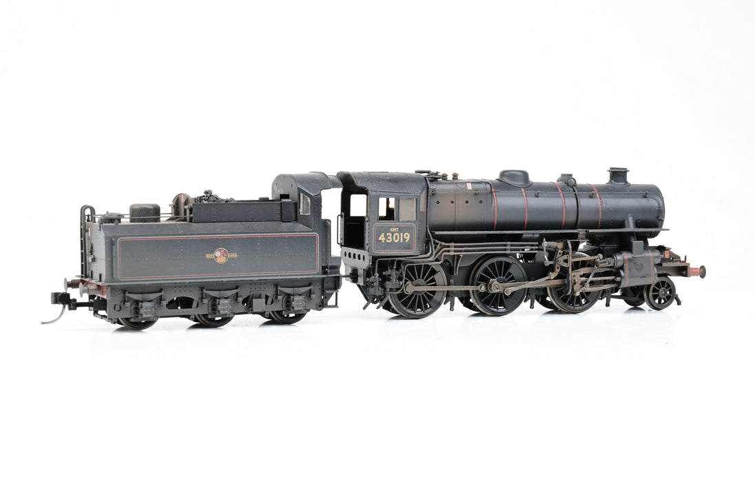 Bachmann OO Gauge 32-580 BR Black Late Crest Ivatt Class 4 No.43019