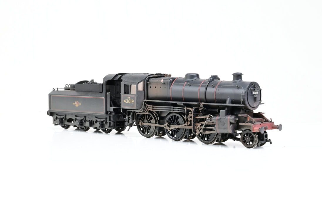 Bachmann OO Gauge 32-580 BR Black Late Crest Ivatt Class 4 No.43019